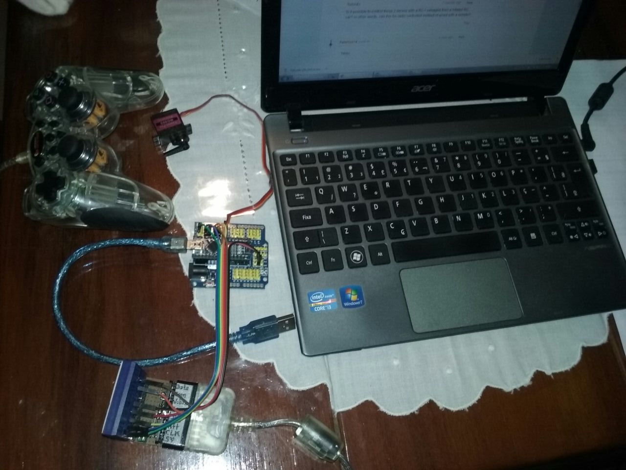 How to Control Servo With Play Station 2 Controller : 5 Steps (with ...