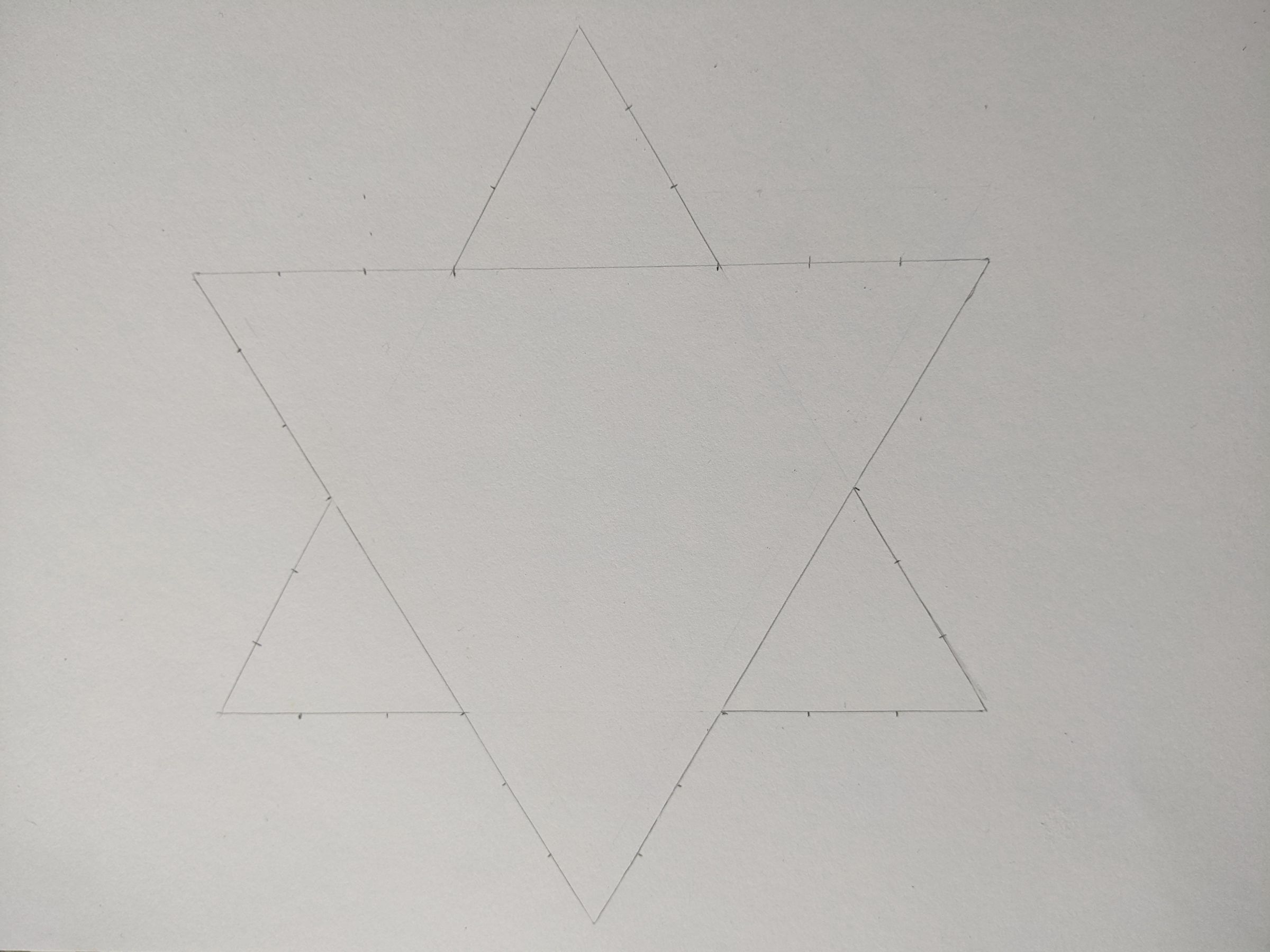 Drawing Koch Snowflake by Hand (Meditative Fractal Art) : 8 Steps (with ...