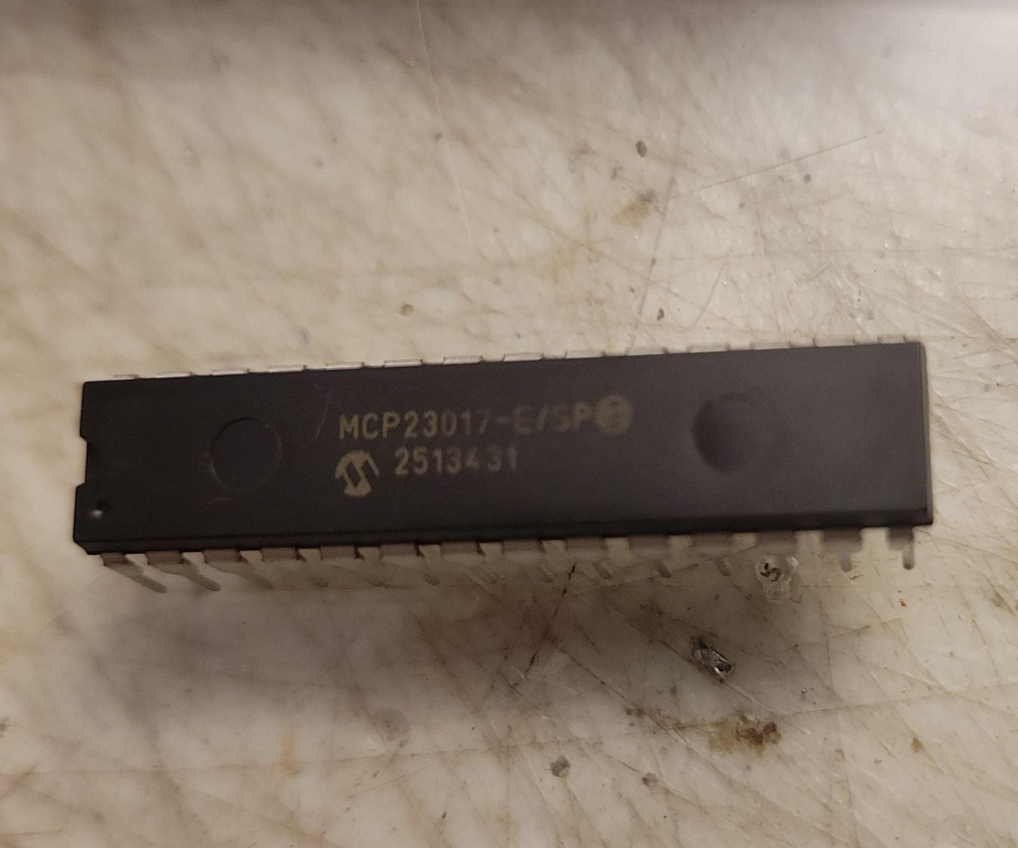 Using Serial Monitor to Control MCP23017 I2C Port Expander With Arduino ...