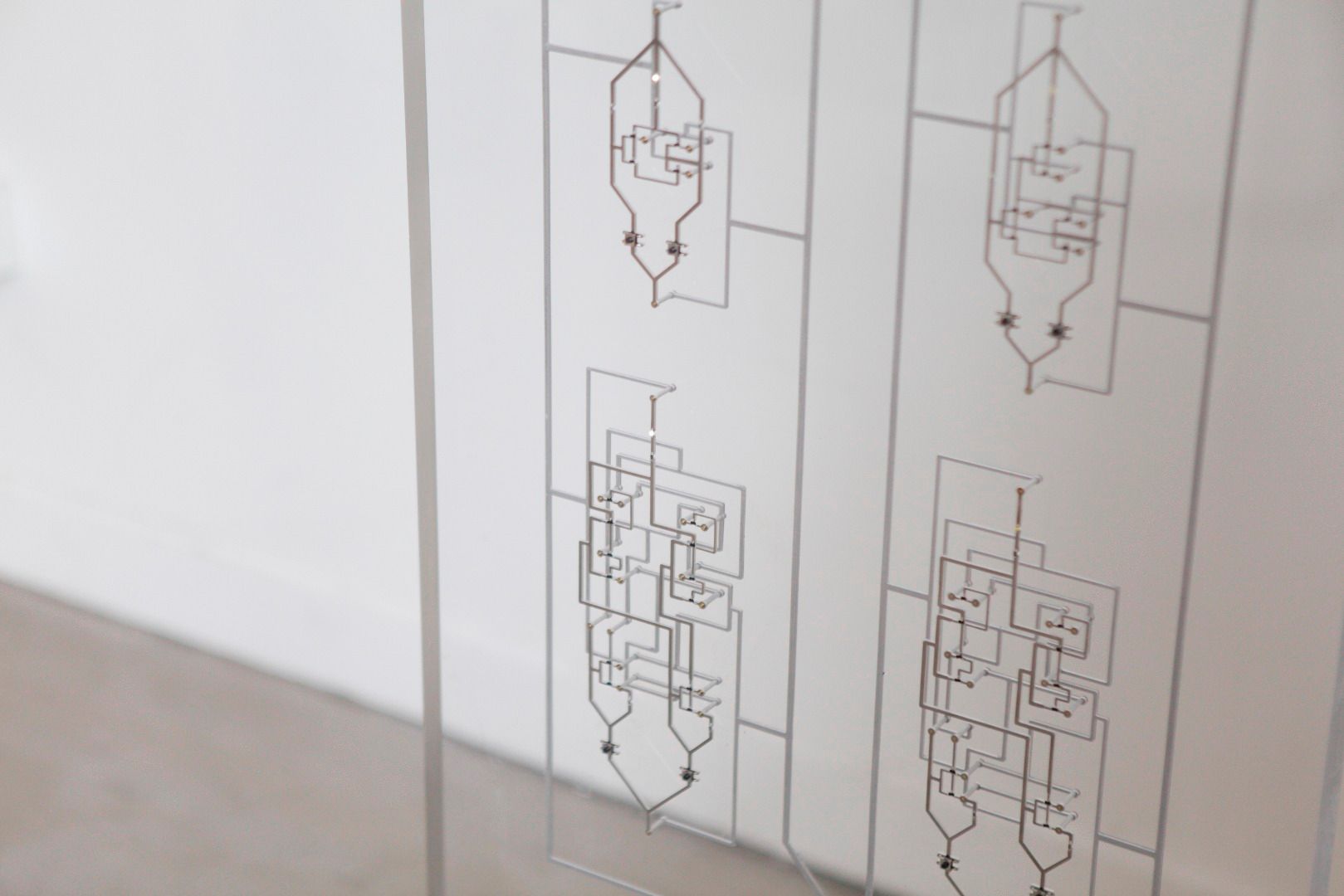 Inlaid Logic : a Giant Circuit Board Inlay Made Out of Waterjet ...