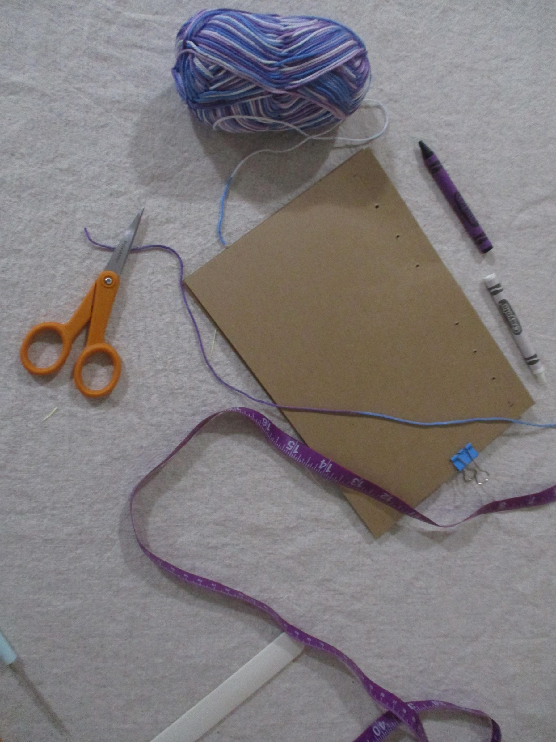 "Colors and Shapes" Journal With Crayon Stick Binding : 8 Steps (with ...