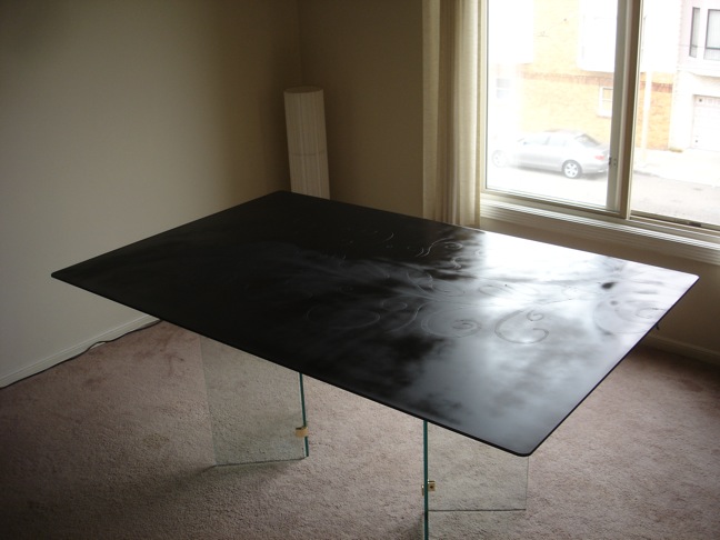 Glass Dining Room Table Etching 8 Steps with Pictures Instructables