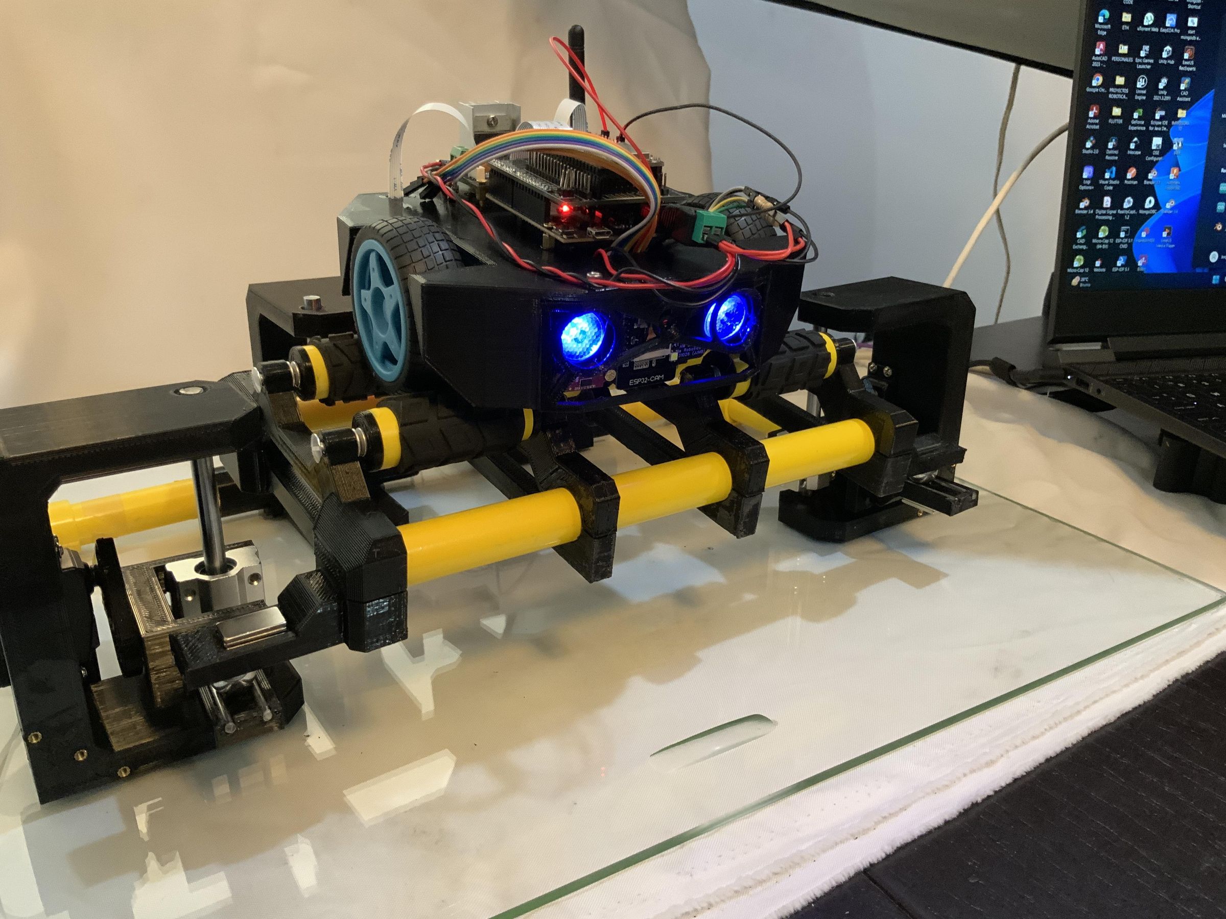 3D Printed Advanced Mobile Robot and Testing Platform : 75 Steps (with ...