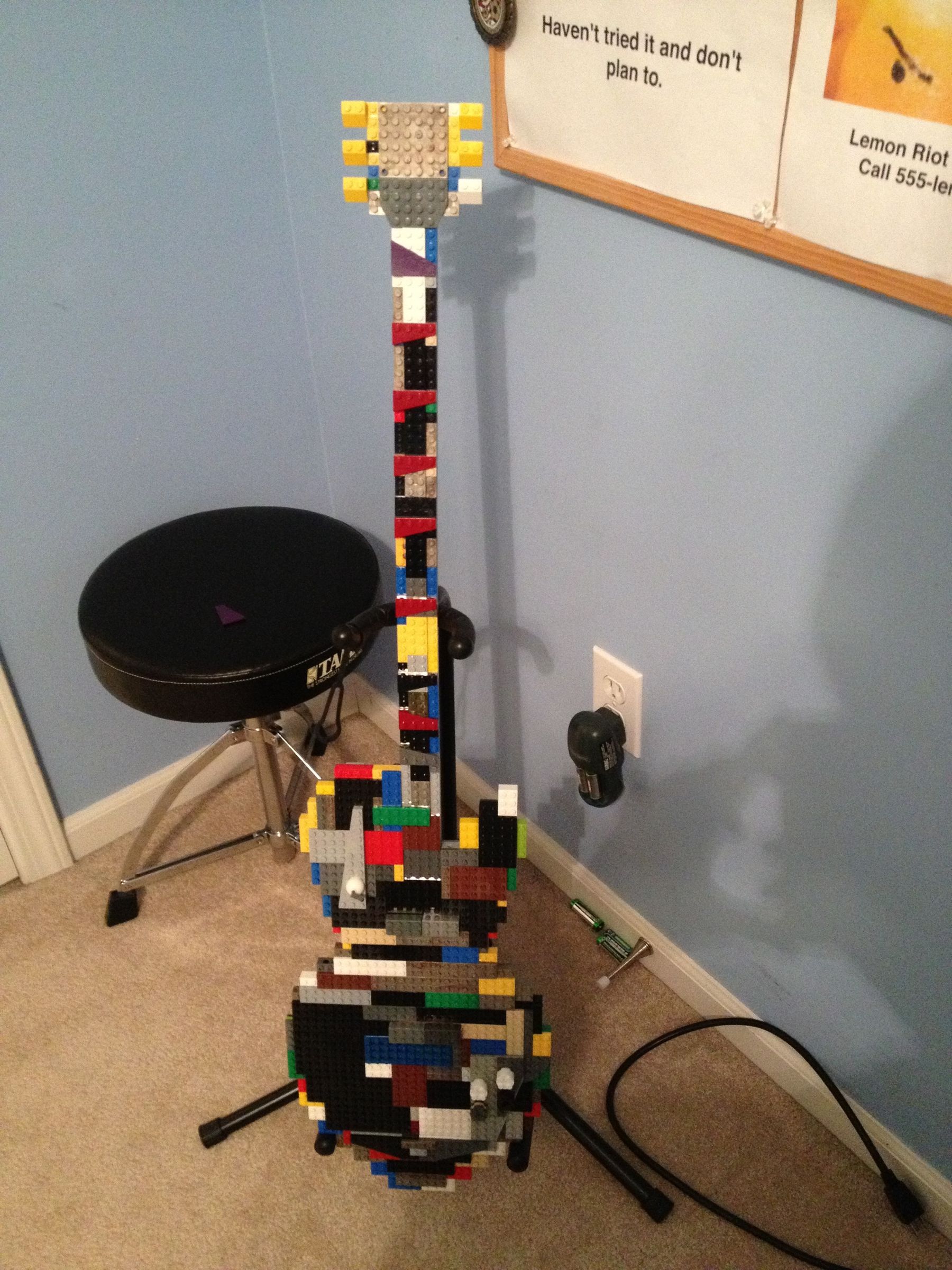 Lego Guitar - Instructables