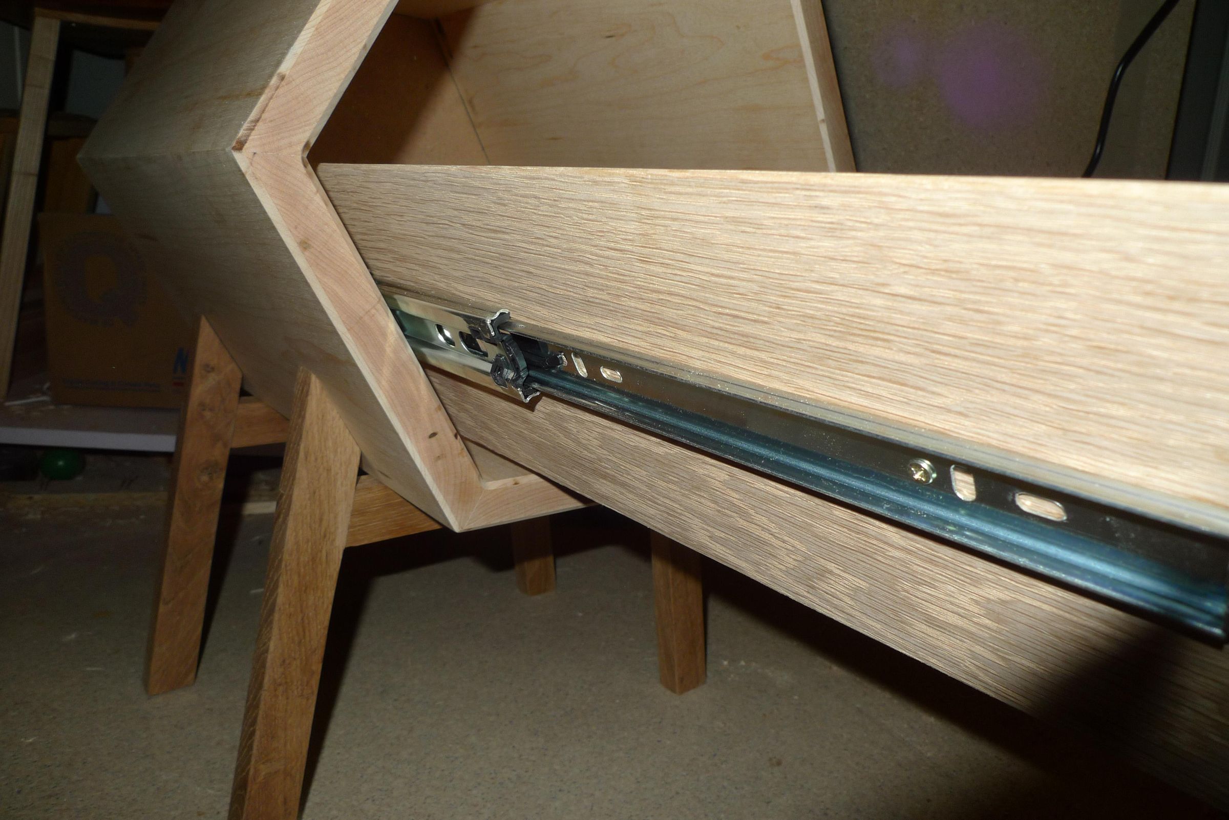 Hexagon Side Table With Drawer : 8 Steps (with Pictures) - Instructables