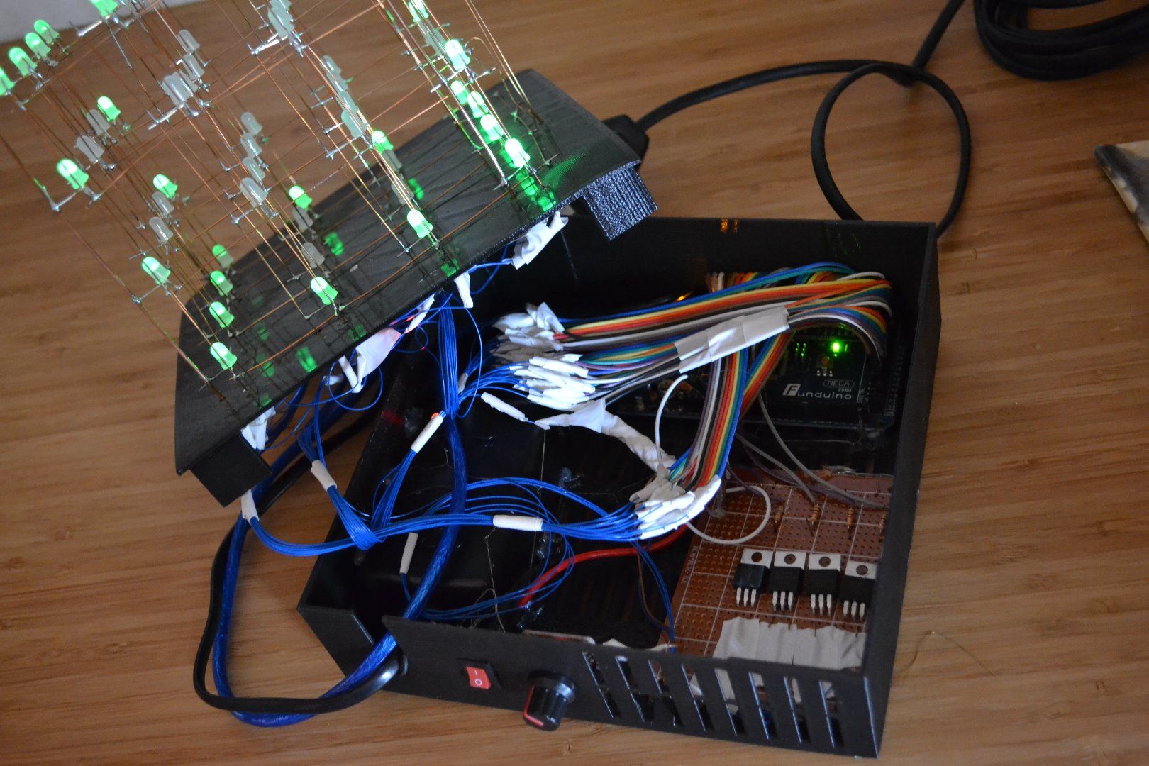 LED Cube With 3D Printed Base : 3 Steps - Instructables