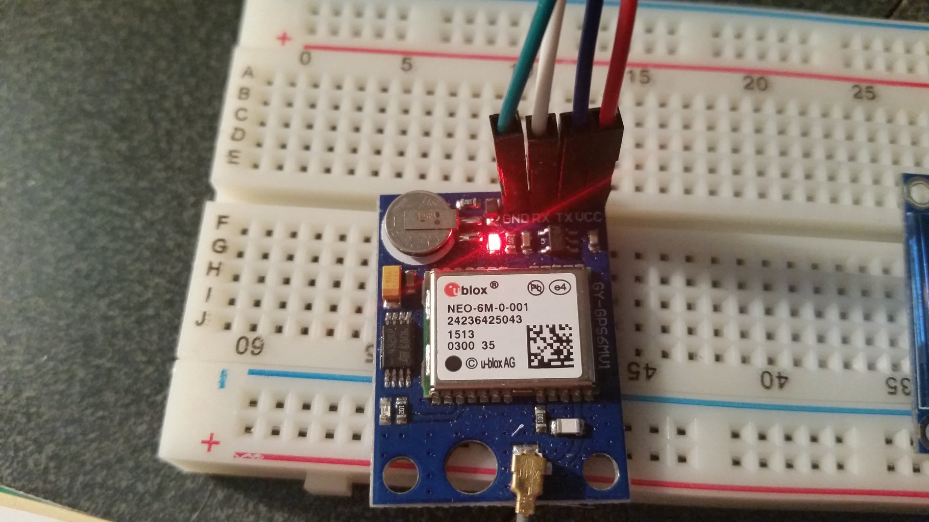 NodeMCU ESP8266 12e With GPS & OLED Display : 3 Steps - Instructables NodeMCU ESP8266 12e With GPS & OLED Display : 3 Steps - Instructables