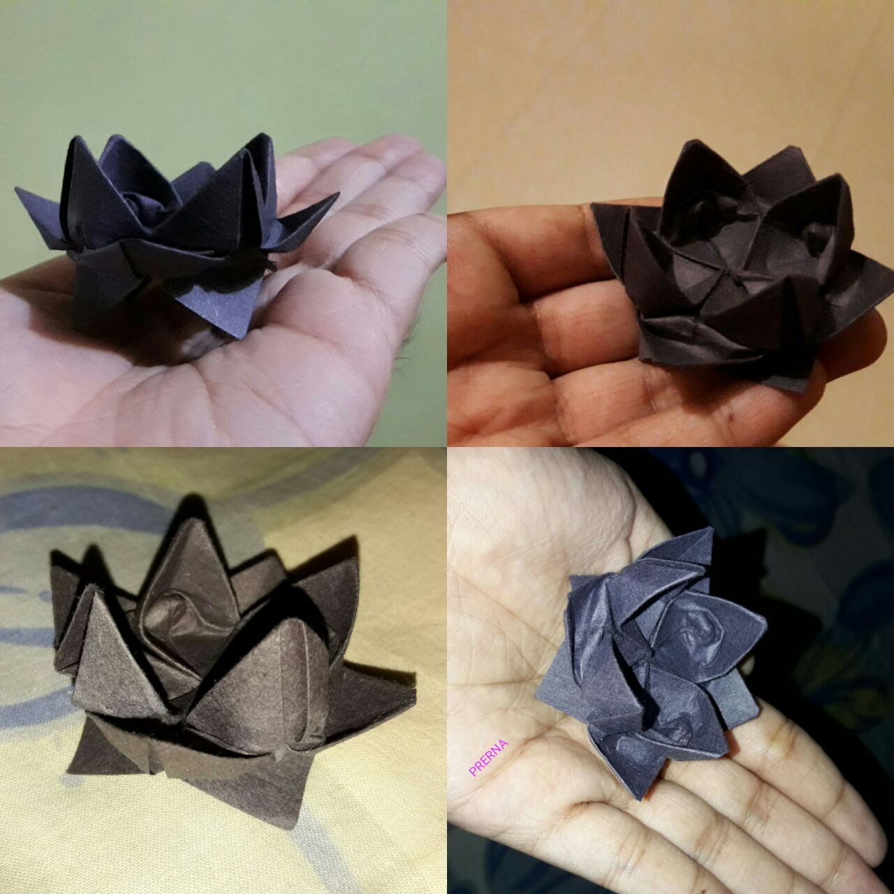 Sherlock Black Lotus Origami. : 10 Steps (with Pictures) - Instructables