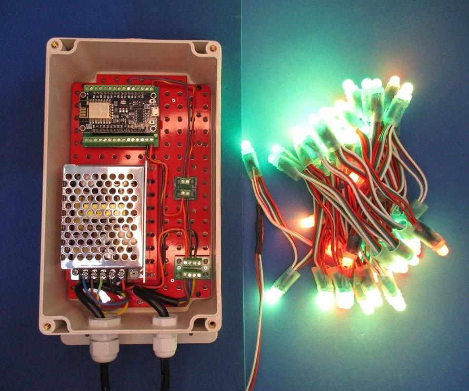 WiFi Controlled Waterproof LED String : 10 Steps - Instructables