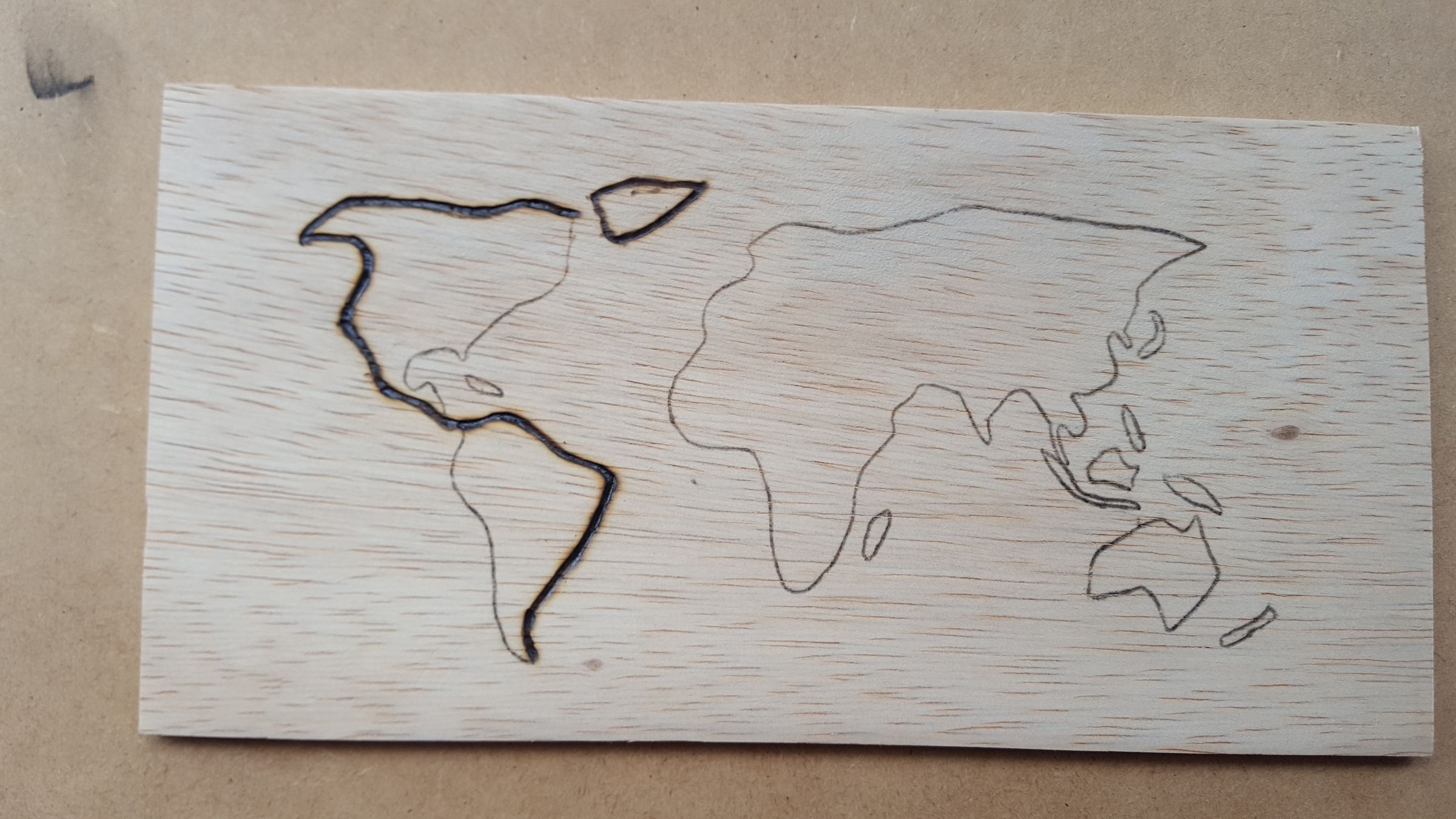 Wood Burning Map : 6 Steps - Instructables