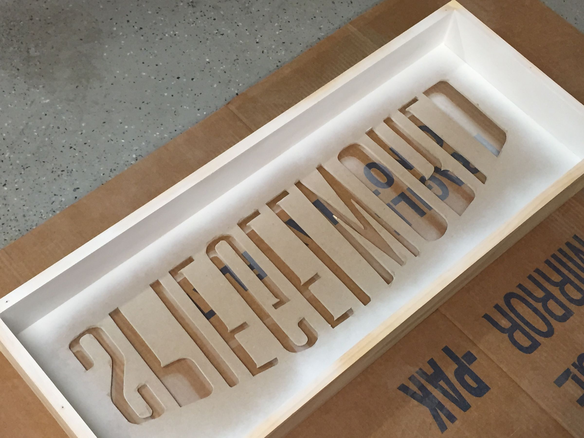 Backlit LED Lightbox Sign : 17 Steps (with Pictures) - Instructables