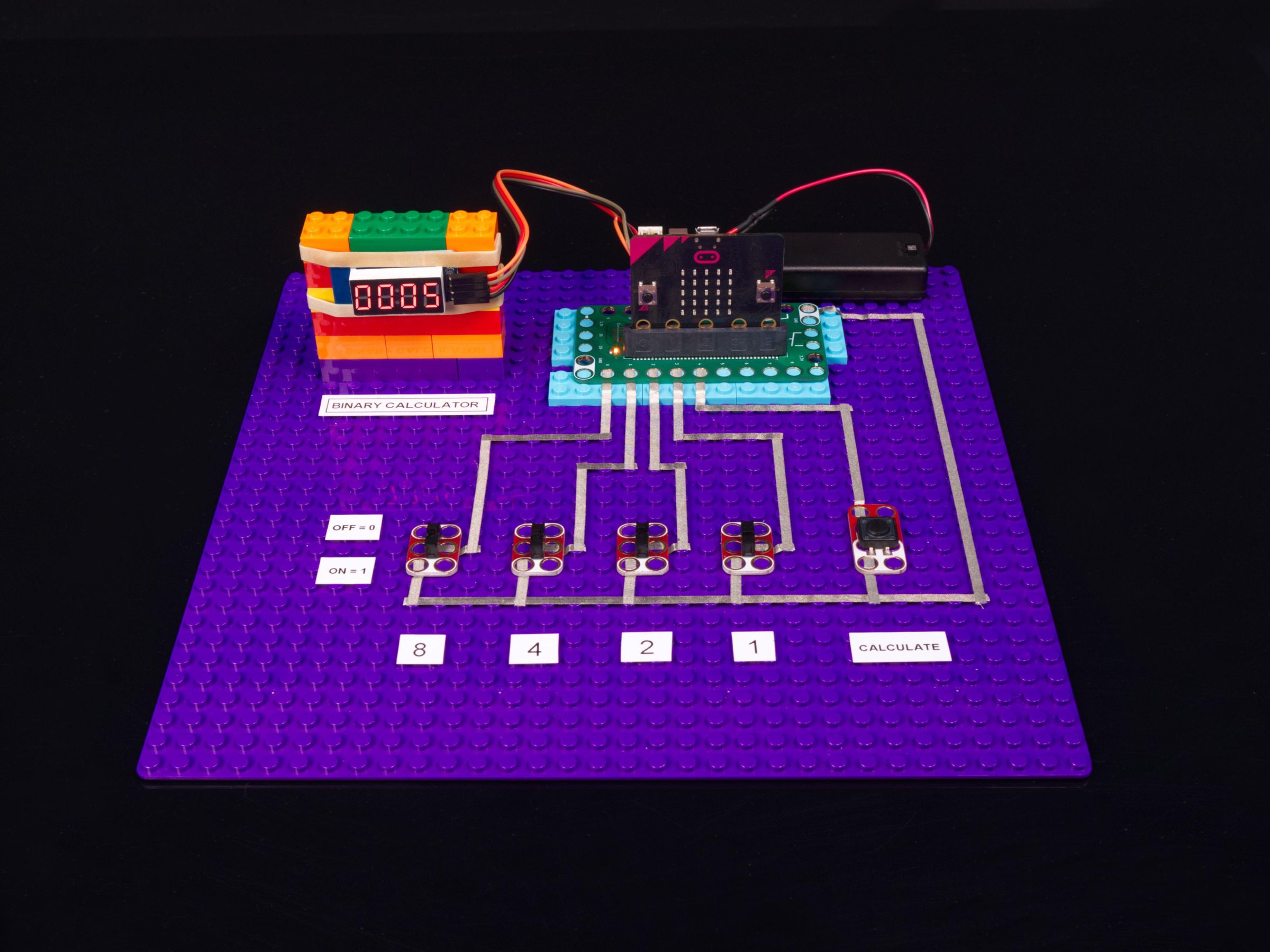 Binary Calculator With Micro:bit : 7 Steps (with Pictures) - Instructables