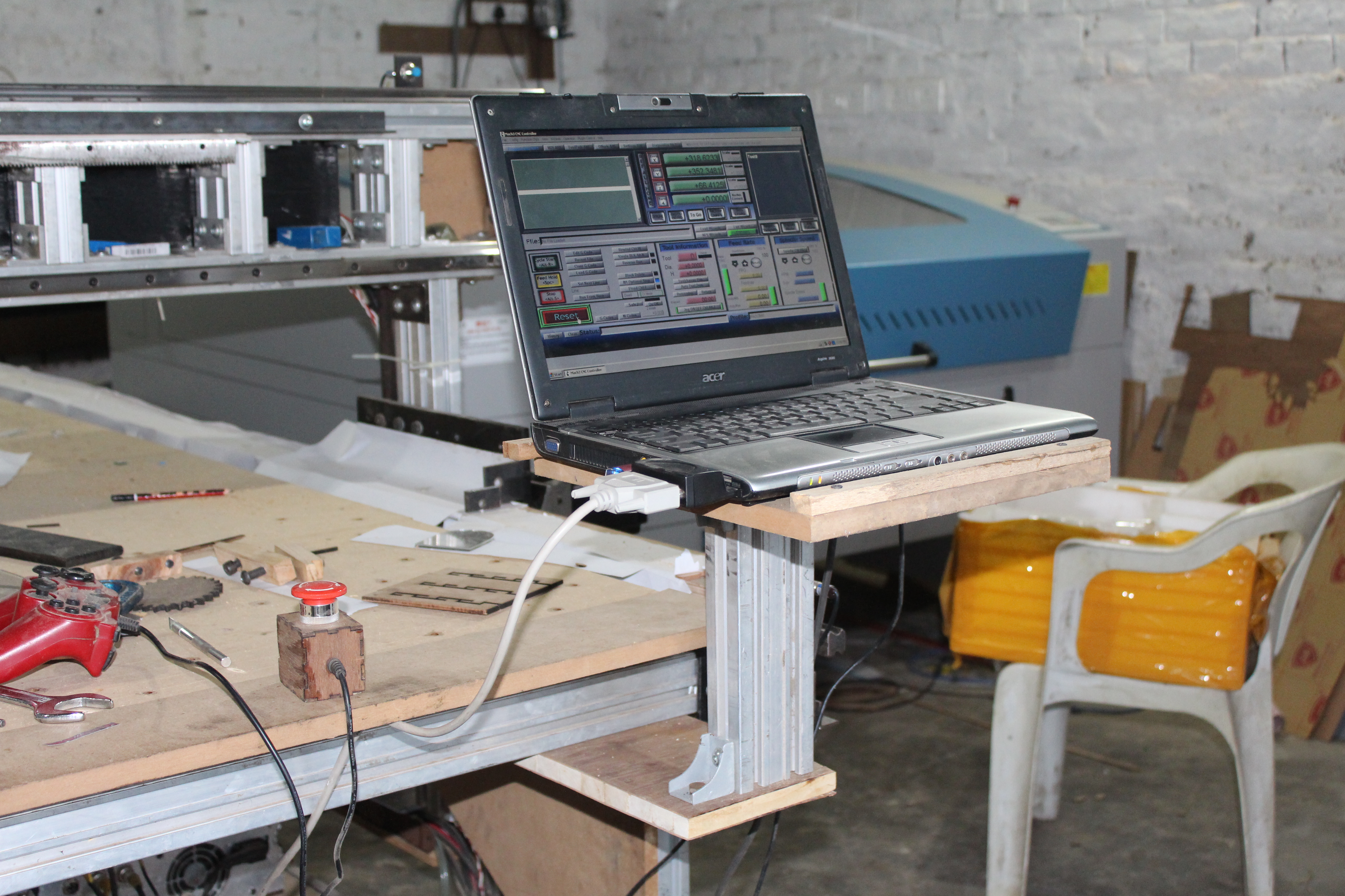 DIY CNC Router Build (large Format 5x10ft, Rack and Pinion) : 12 Steps ...