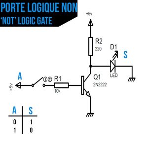 Comment Créer Des Portes Logiques Avec Des Transistors : 5 Steps ...