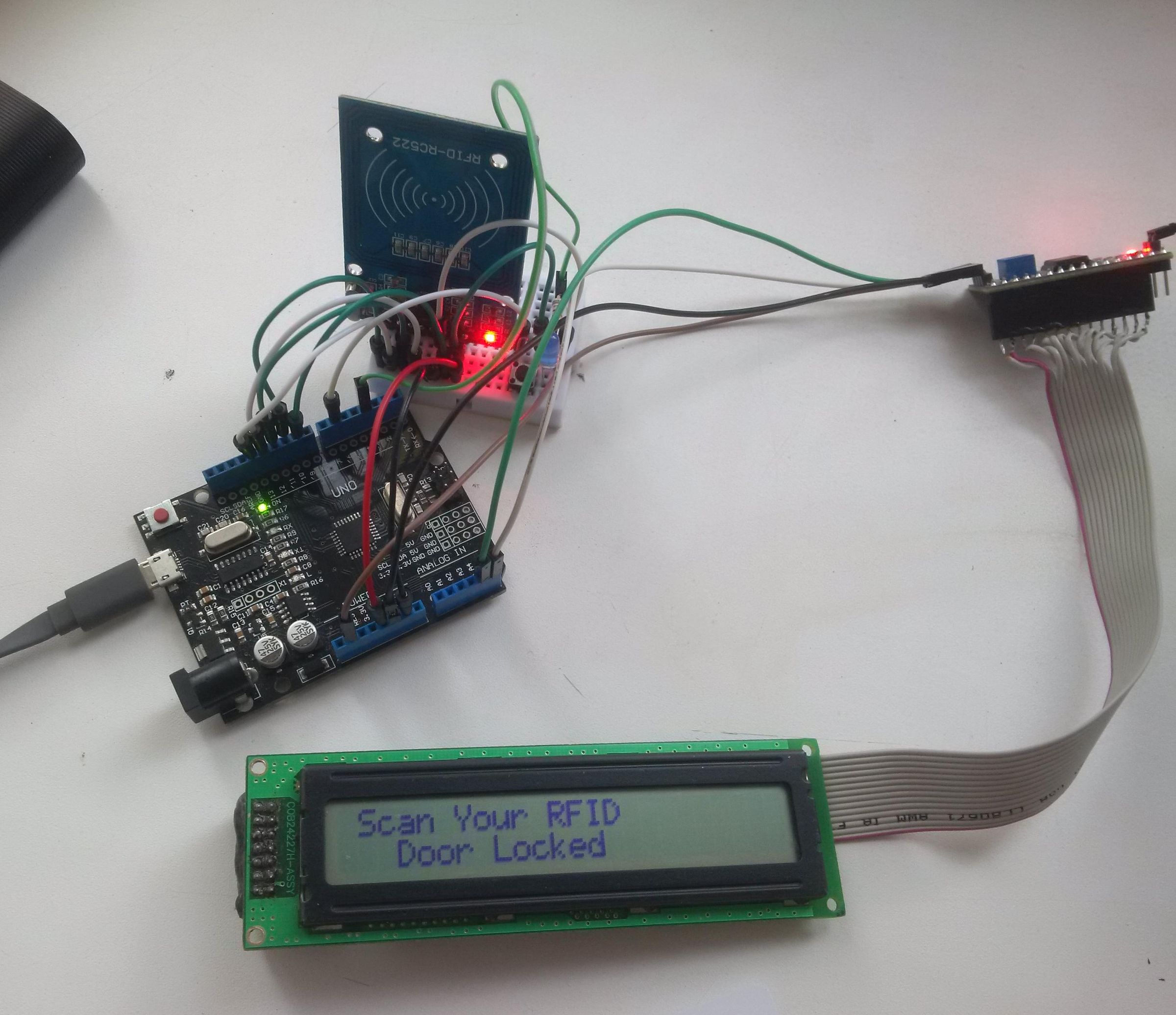 RFID Based Door Lock System Using Arduino Uno : 4 Steps - Instructables