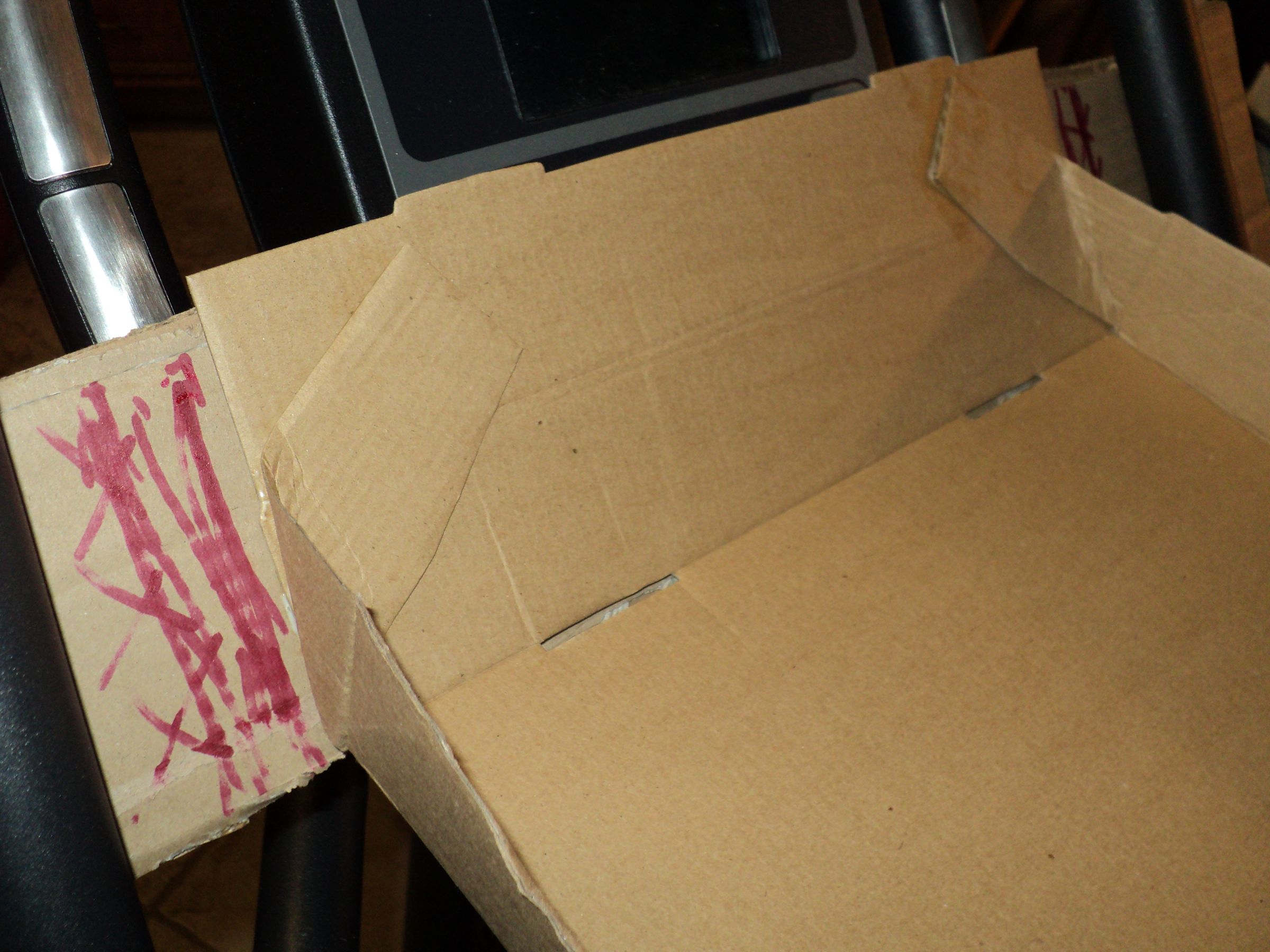 Cardboard Exercise Bike Laptop Stand : 8 Steps (with Pictures ...