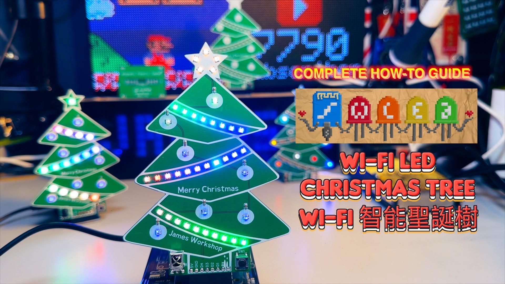 Wi-Fi LED Christmas Tree With IR Remote : 6 Steps - Instructables