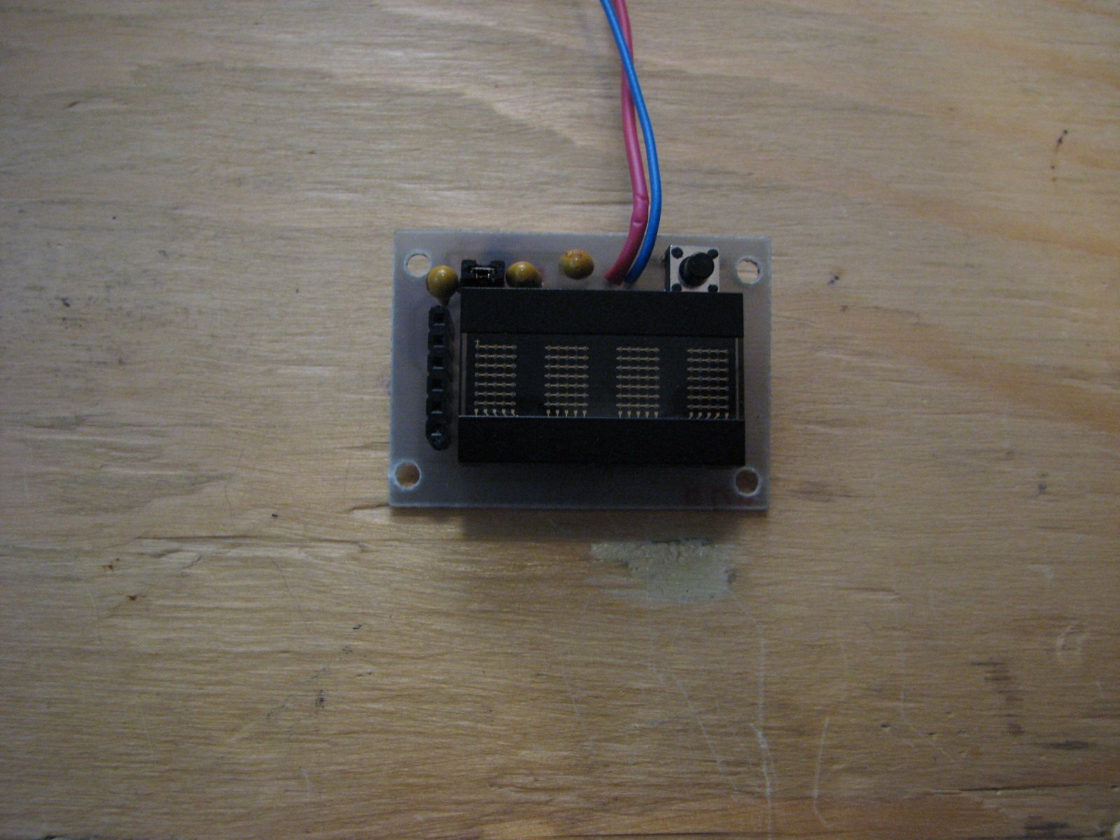 Programmable Watch With Four Character Display : 5 Steps (with Pictures ...