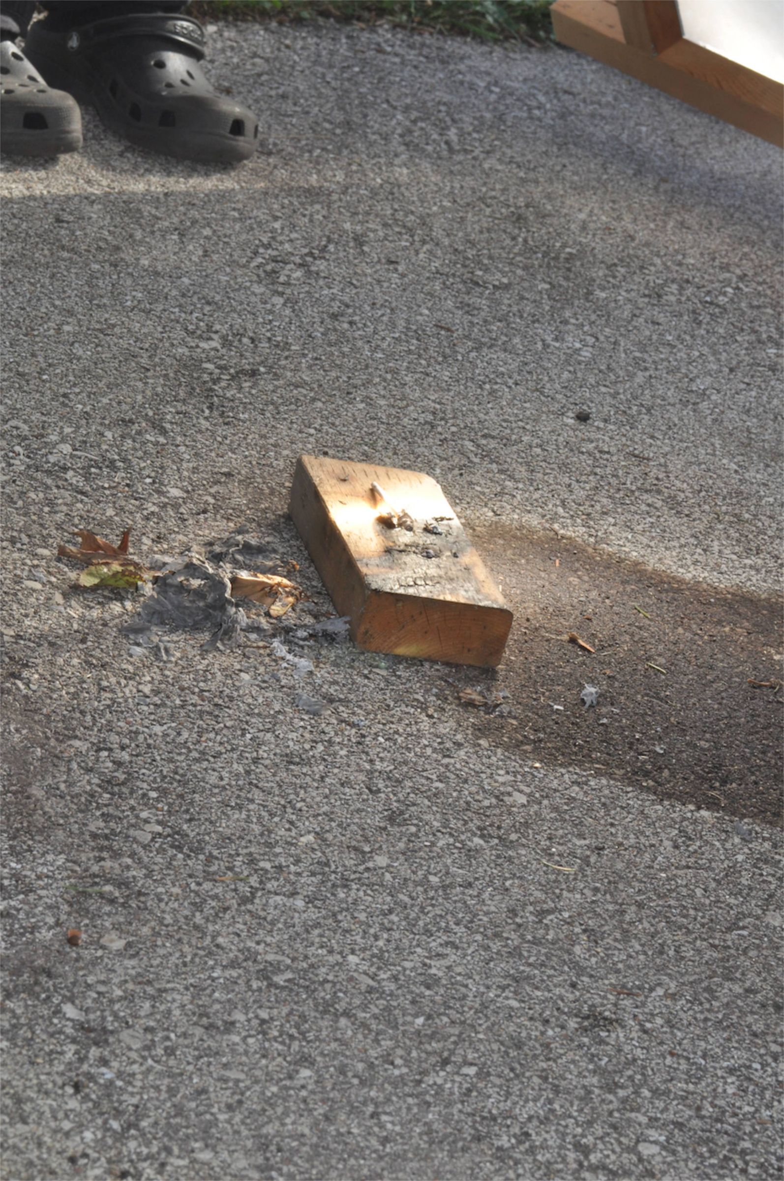 Solar Death Ray (TV Fresnel Lens) (with Pictures) - Instructables