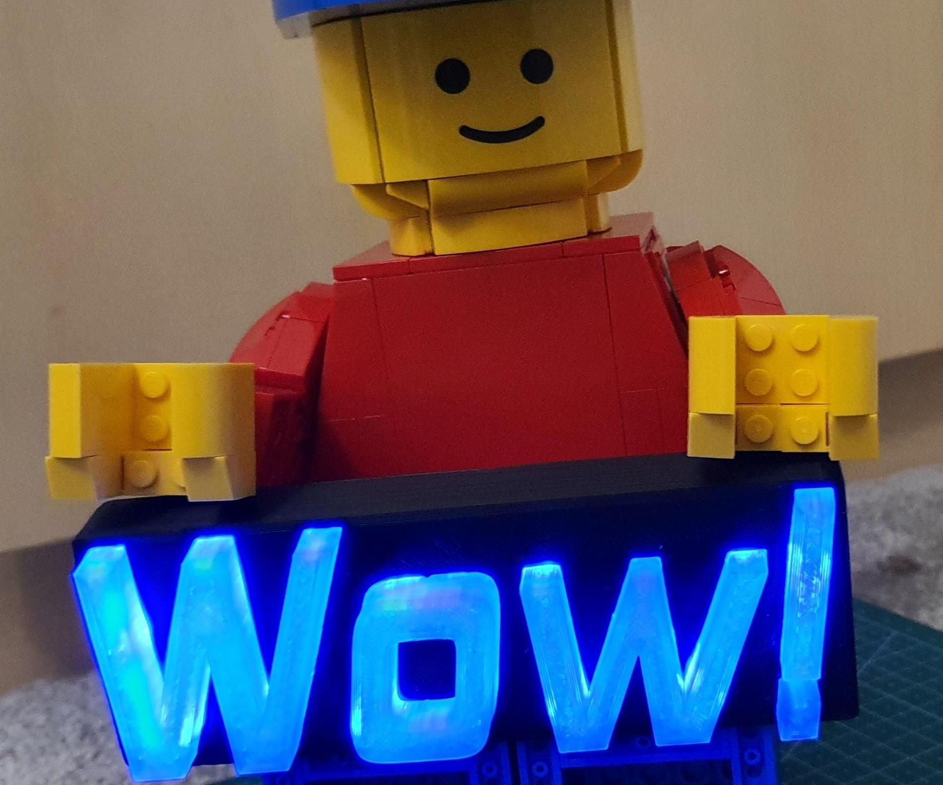 Simple LED WOW! Sign : 3 Steps (with Pictures) - Instructables