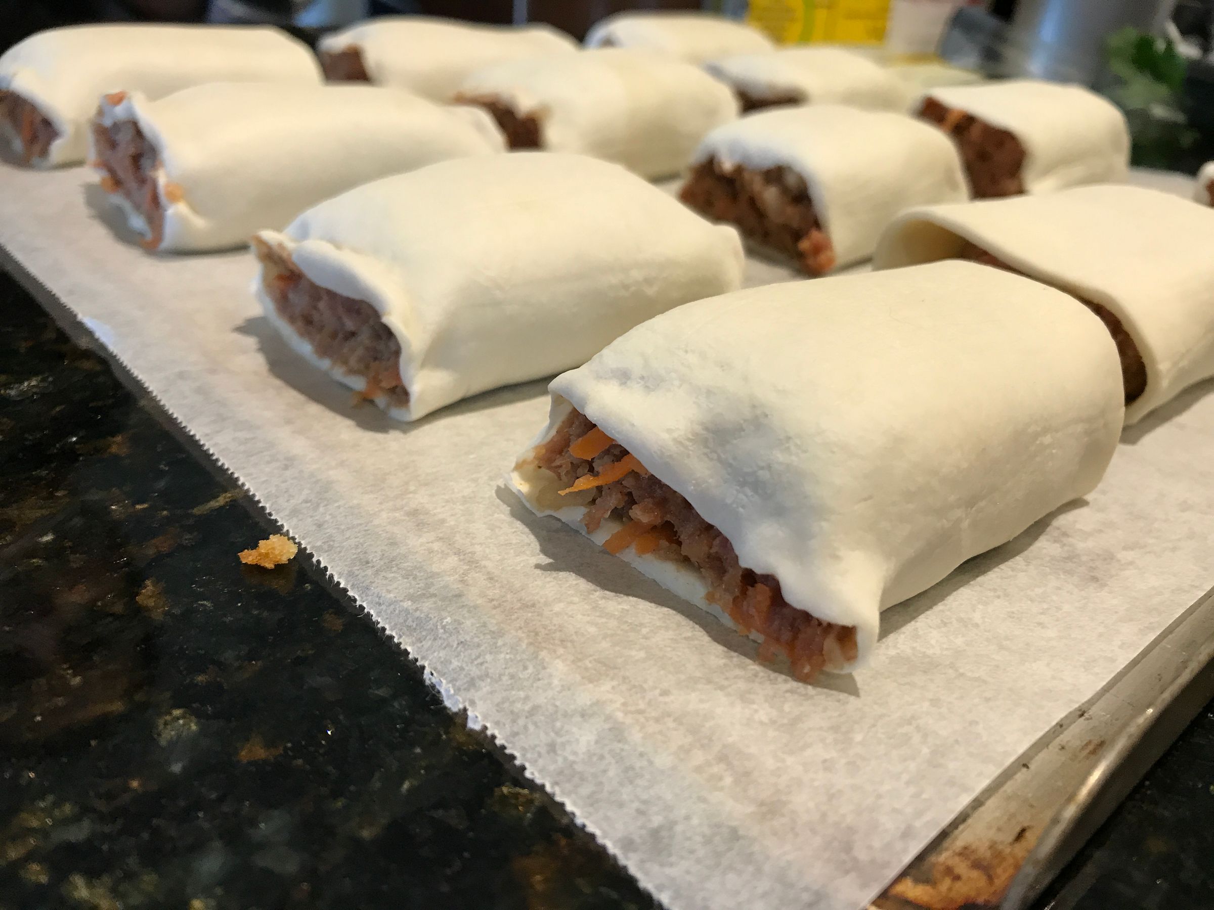 Homemade Sausage Rolls (Freezable Snack) : 12 Steps (with Pictures ...