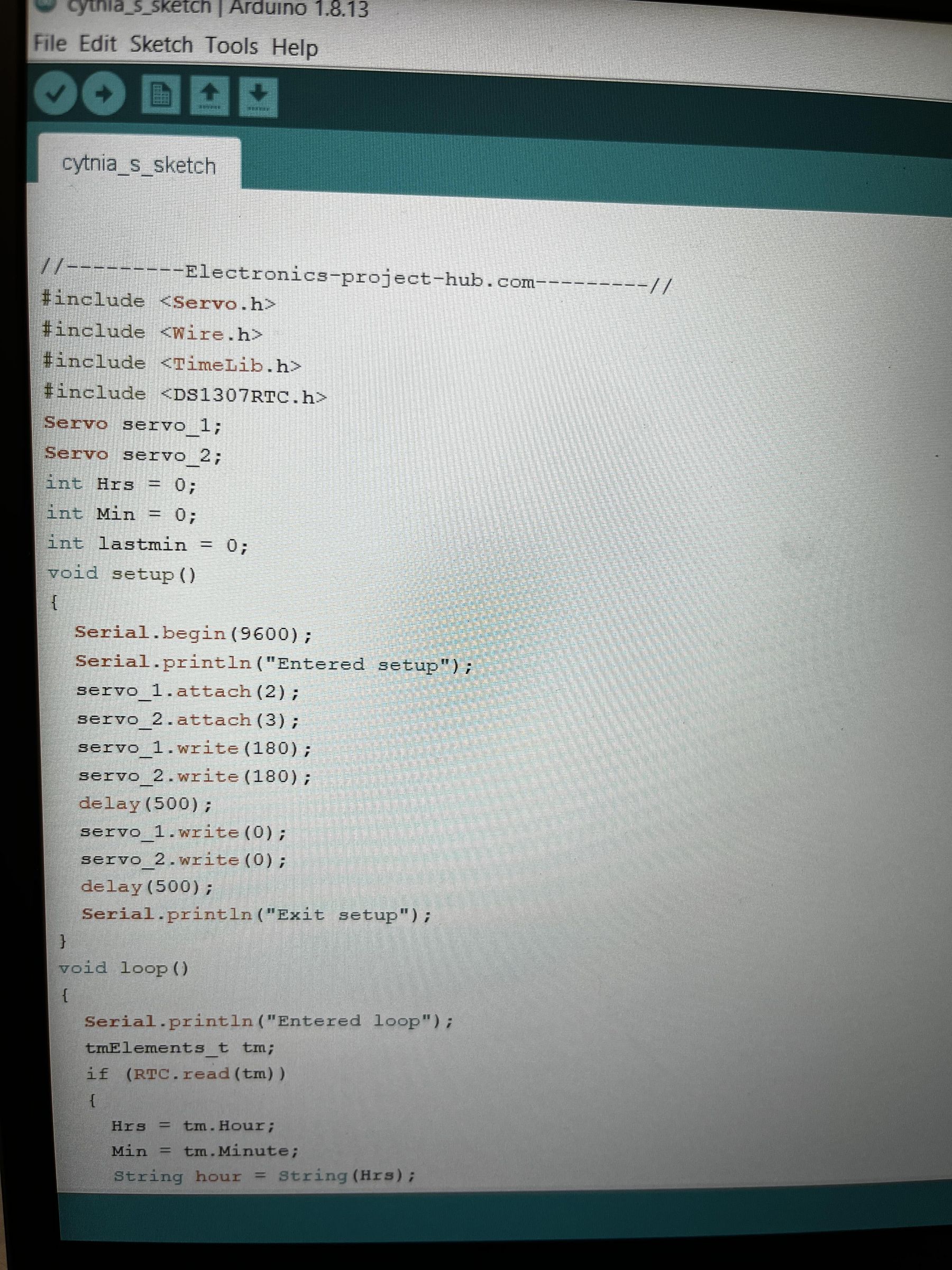 Engineering Clock Project (Analog Clock With Arduino) : 5 Steps ...