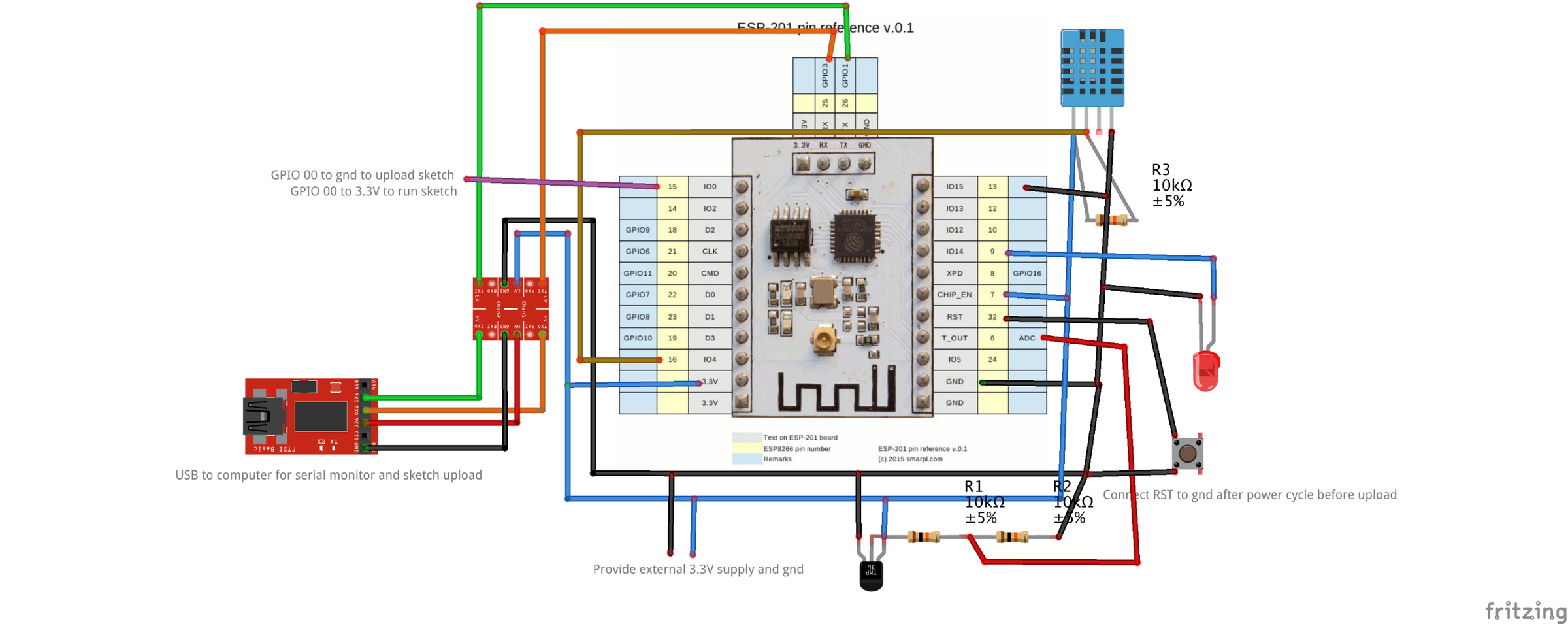 Programming ESP8266- ESP-201 Stand Alone With Arduino IDE : 6 Steps - Instructables