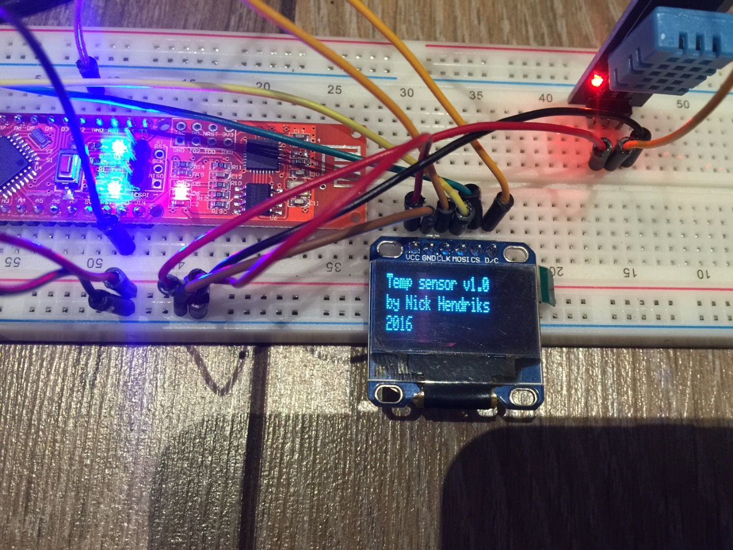 Arduino Nano With DHT Sensor & OLED : 6 Steps - Instructables