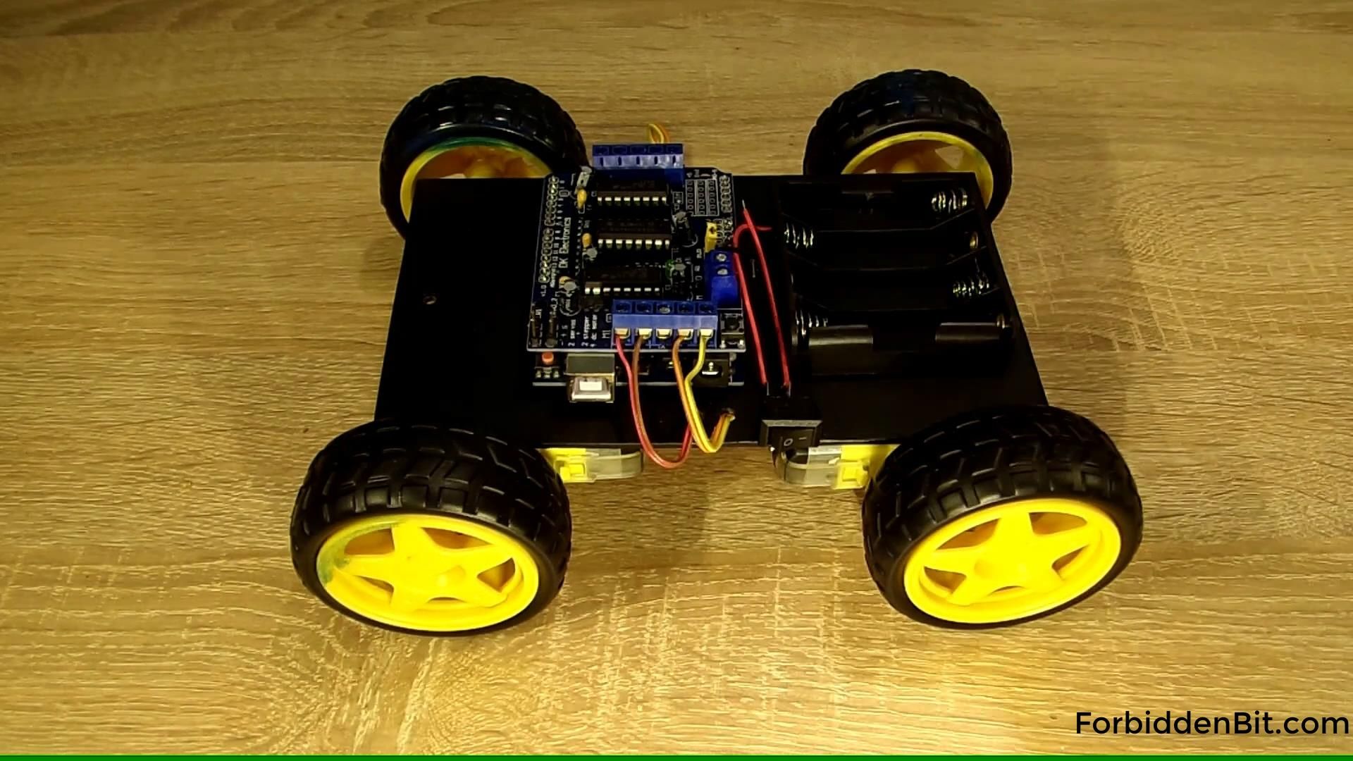 Simple CAR Arduino Bluetooth Controlled : 6 Steps - Instructables
