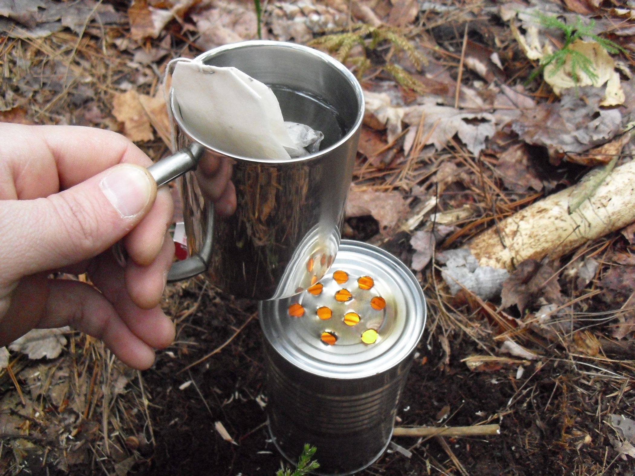 Recycled Tin Can Heater - Instructables