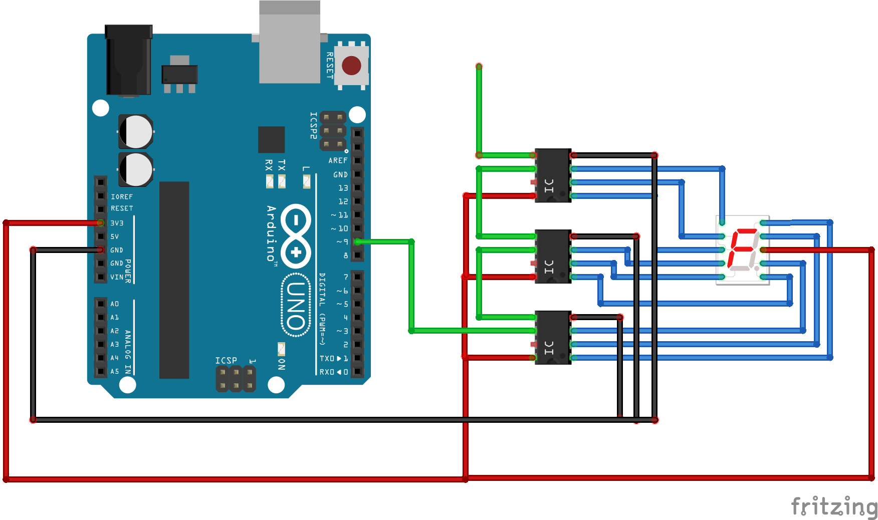 Addressable 7-Segment Displays : 10 Steps (with Pictures) - Instructables