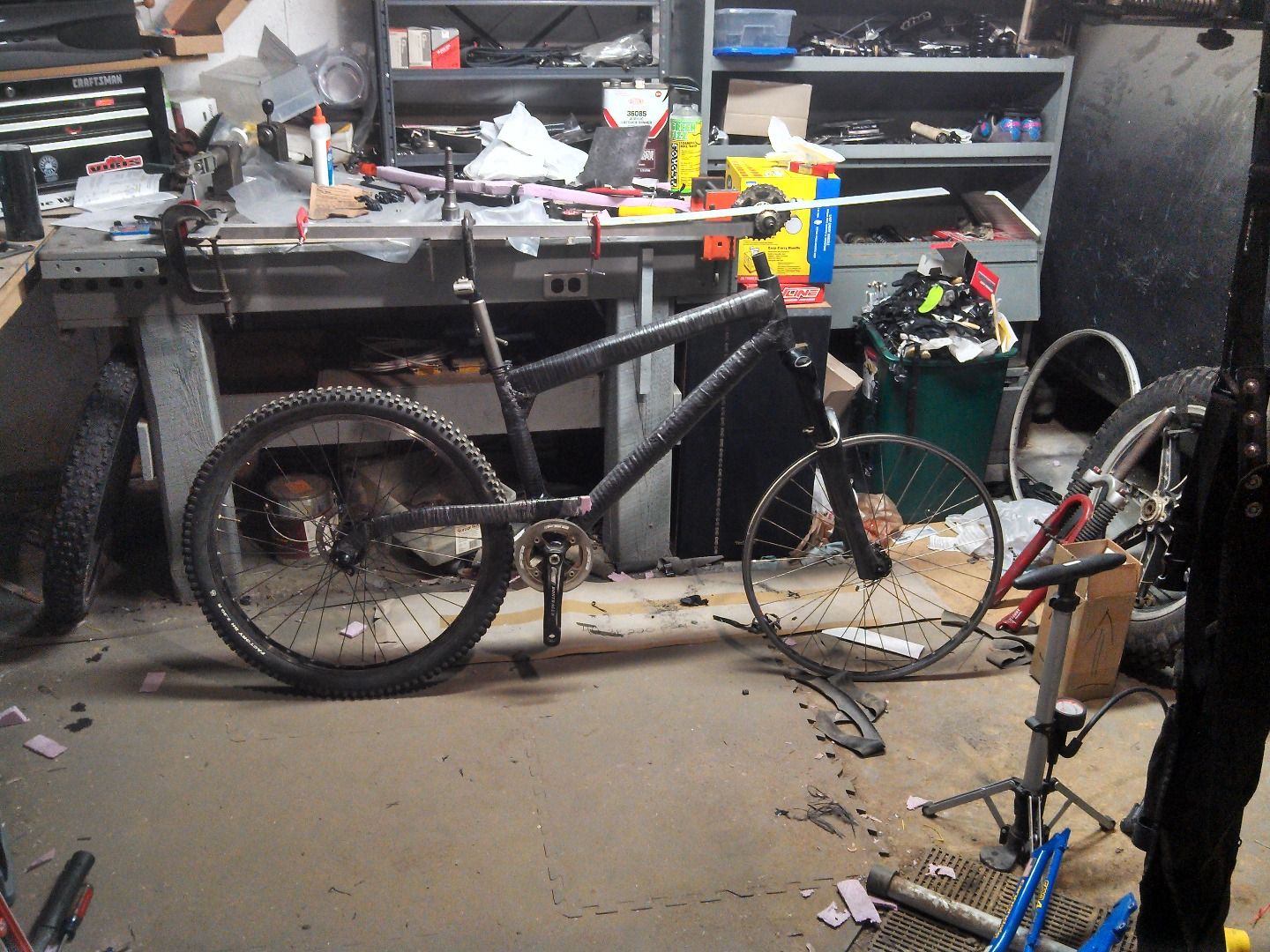 Homemade Carbon Fiber Mountain Bike : 5 Steps (with Pictures ...