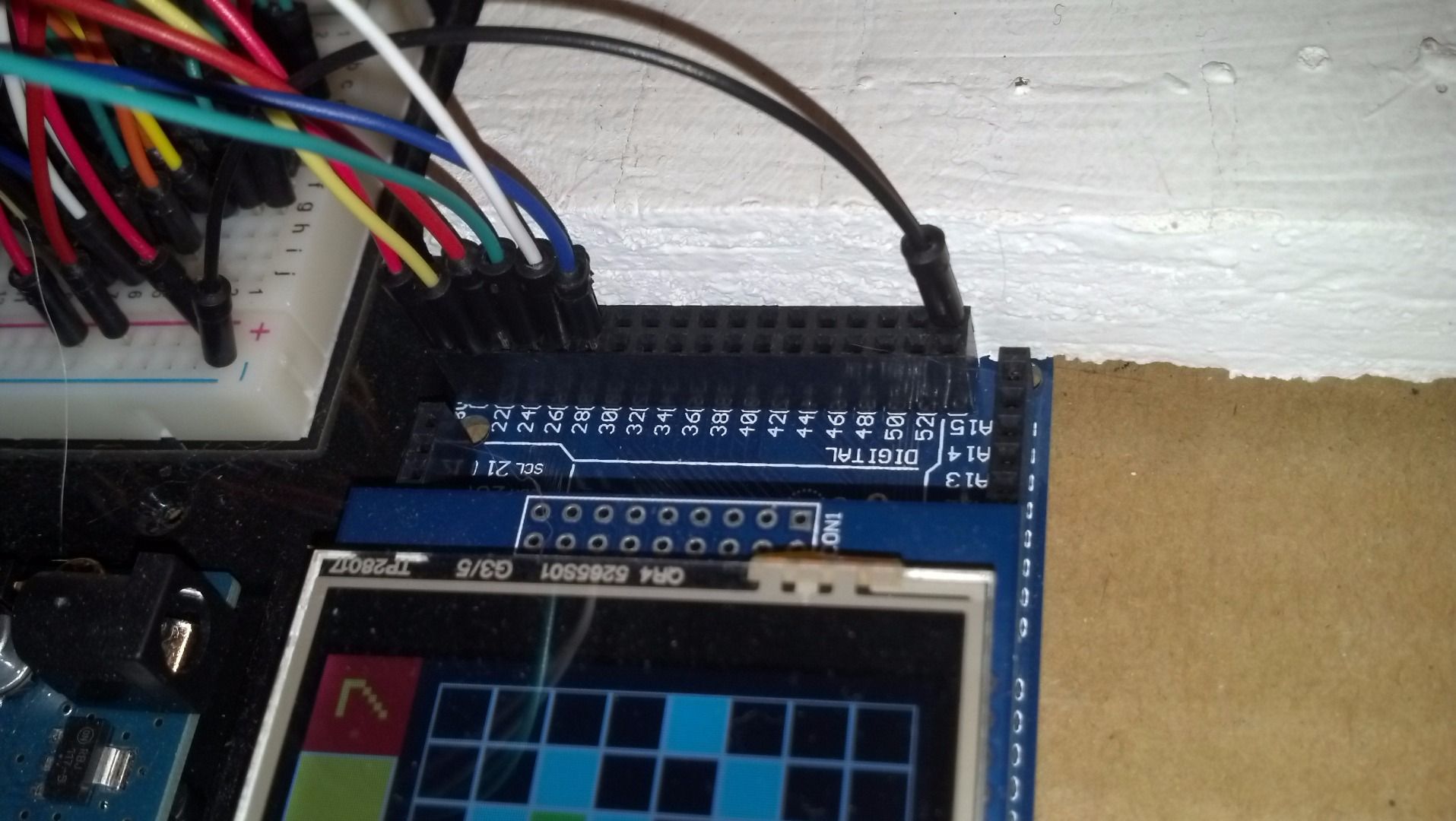 TFT Touch Screen Animation Engine and 8x8 RGB LED Matrix Controller : 4 ...