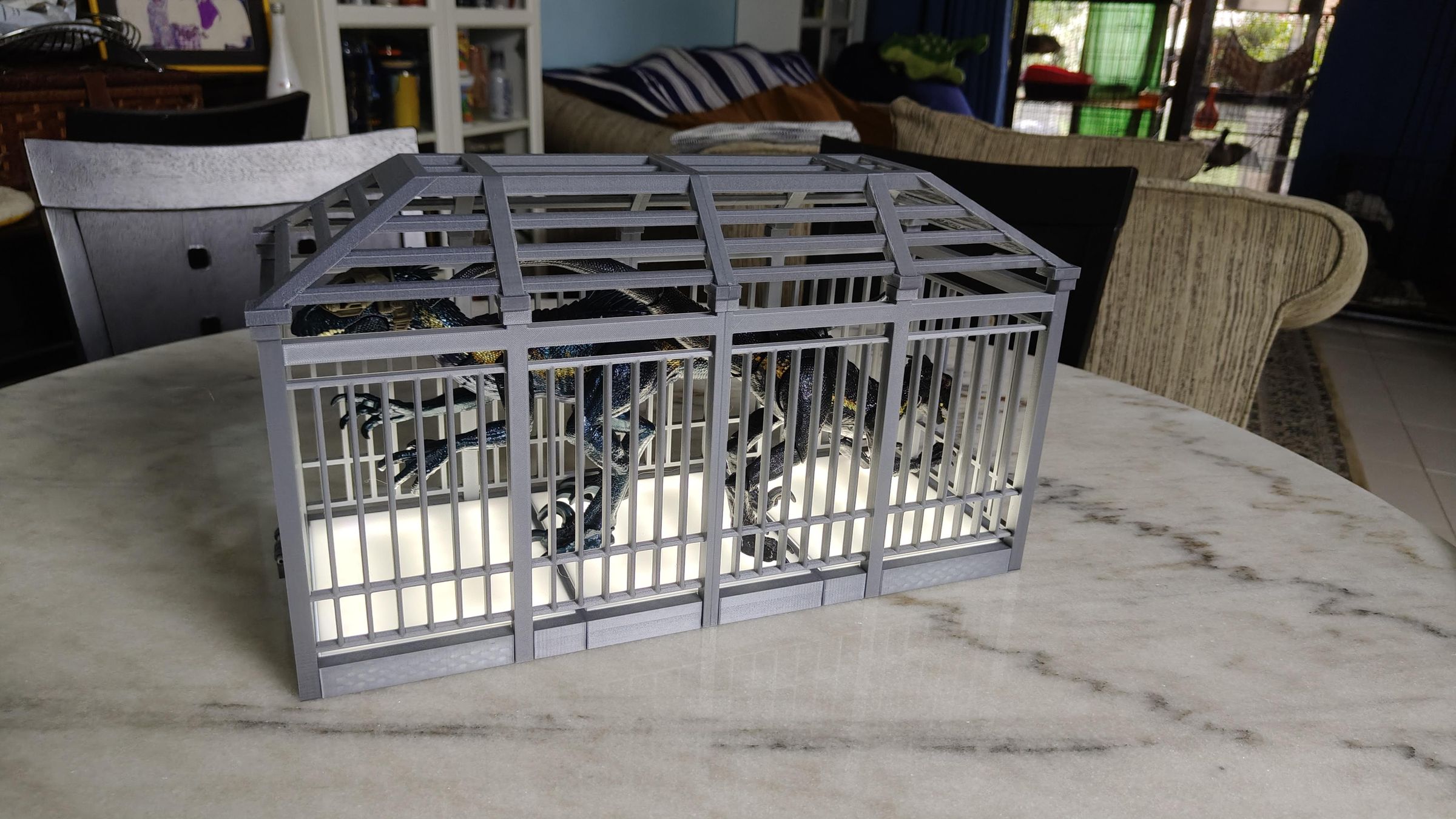 Indoraptor Cage - Jurassic World Toy : 5 Steps - Instructables