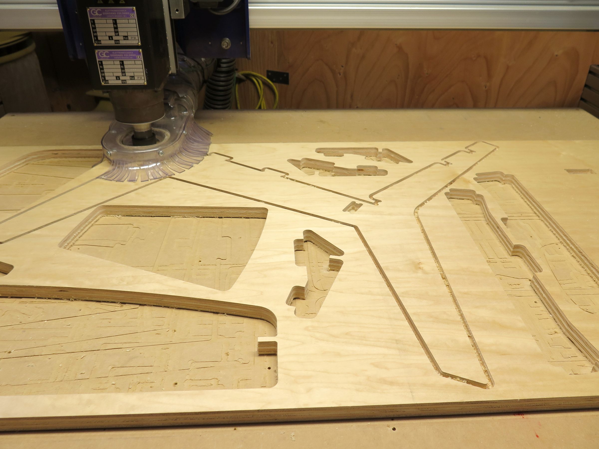 P9L - Lounge Chair Made With CNC Router : 13 Steps (with Pictures ...