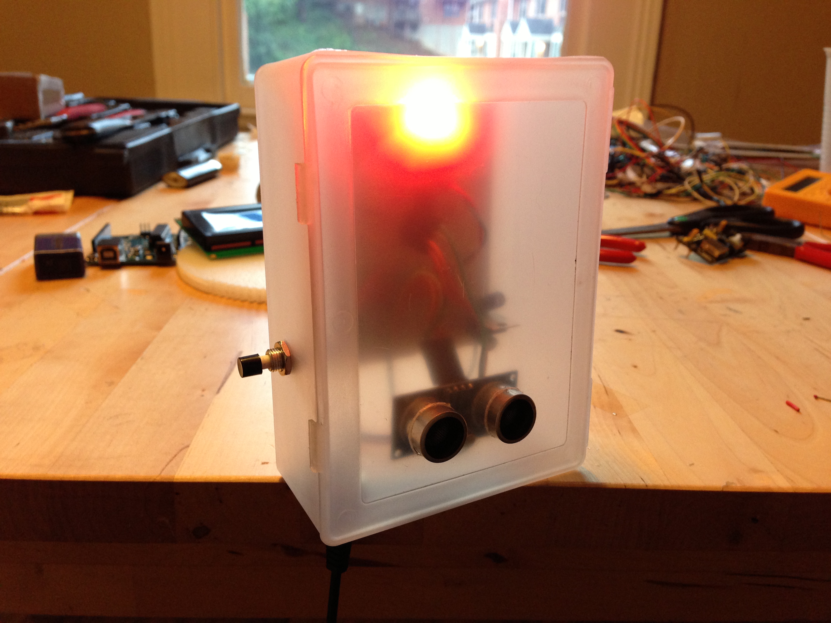 Ultrasonic Garage Parking Assistant With Arduino and an ATtiny85 : 4 ...