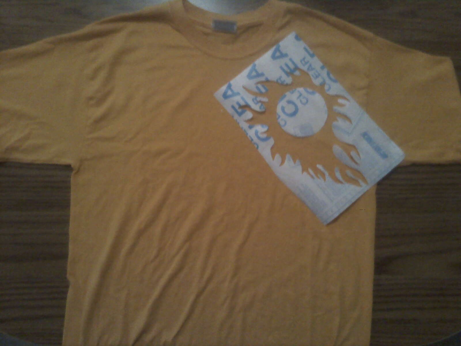 Unorthodox T-shirt Printing: Airbrushing With Stencils : 5 Steps ...