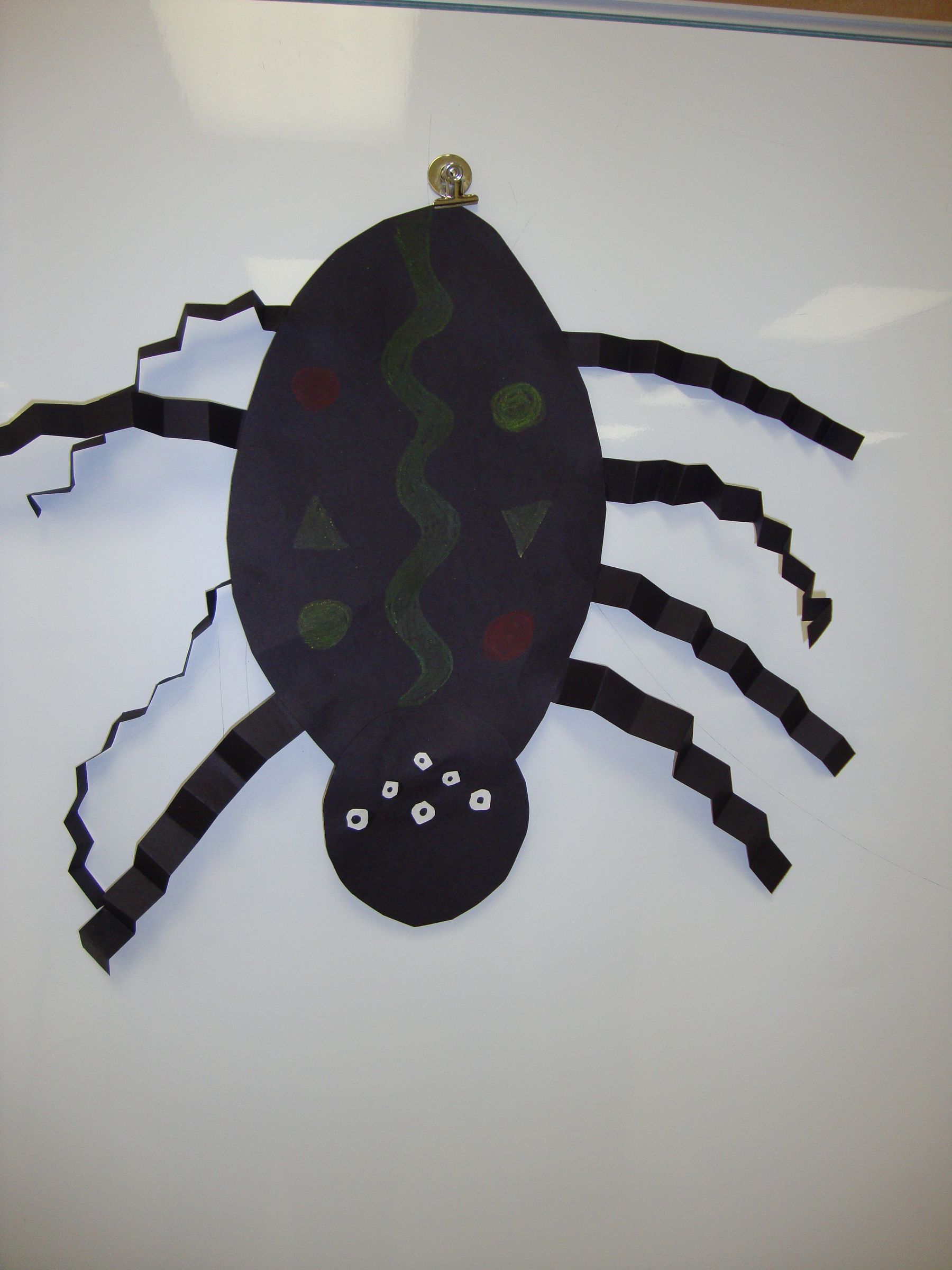 The Itsy Bitsy Spider: Paper Spider for Elementary School Children : 9 ...