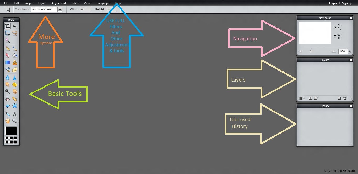 Lets Learn PIXLR !!!! (Basic Tools) : 27 Steps - Instructables