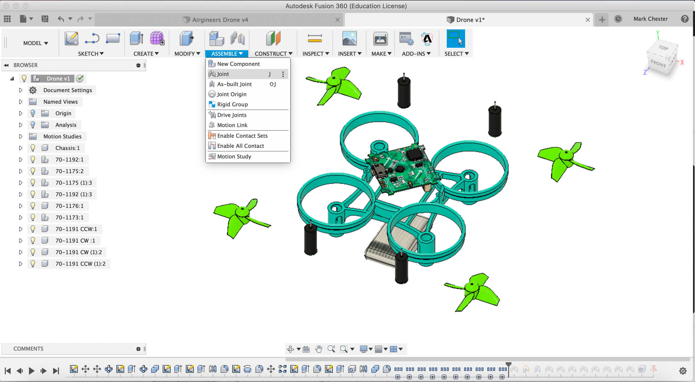 Design a Micro Drone in Autodesk Fusion 360 : 15 Steps (with Pictures ...