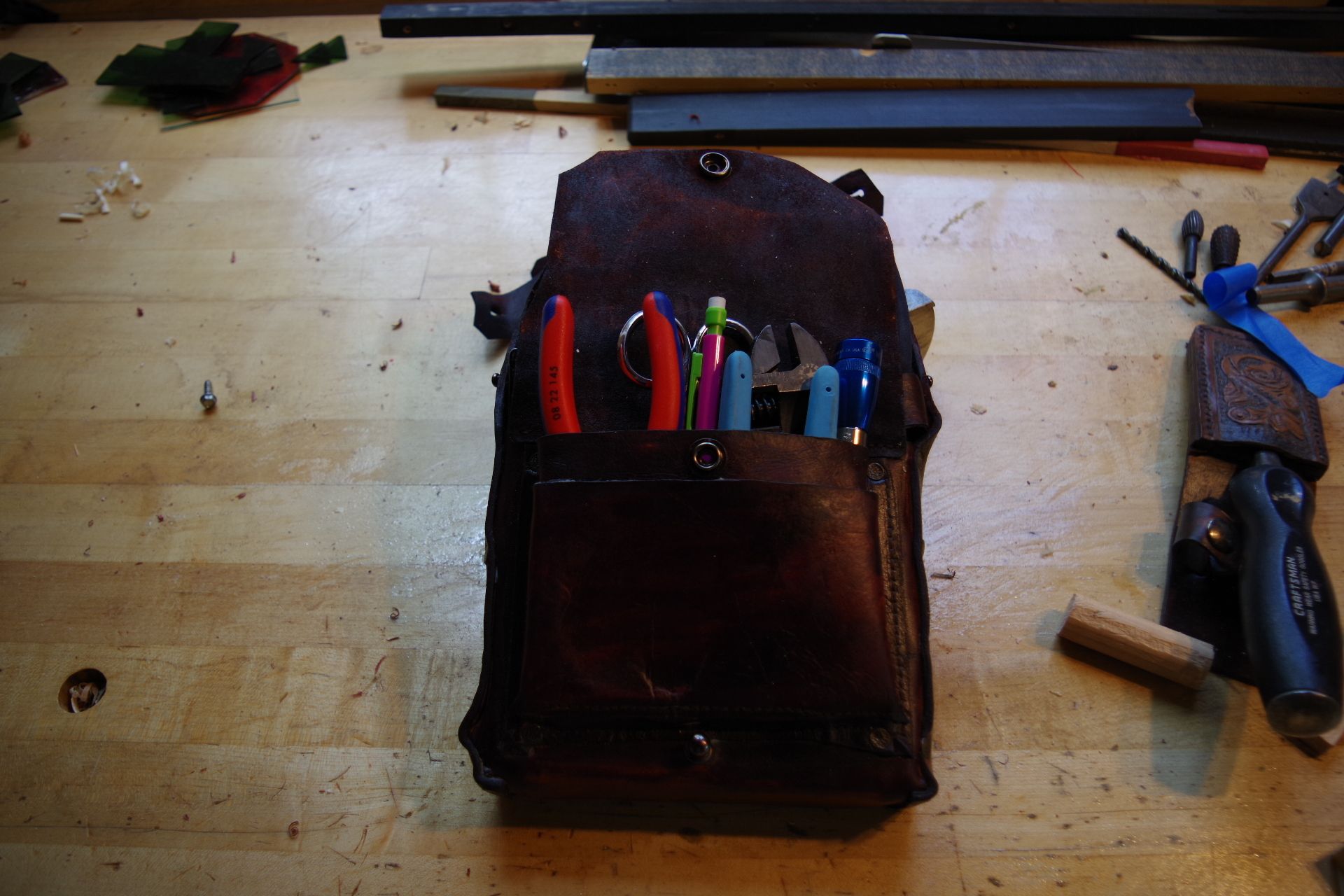 Leather Tool Pouch : 6 Steps (with Pictures) - Instructables