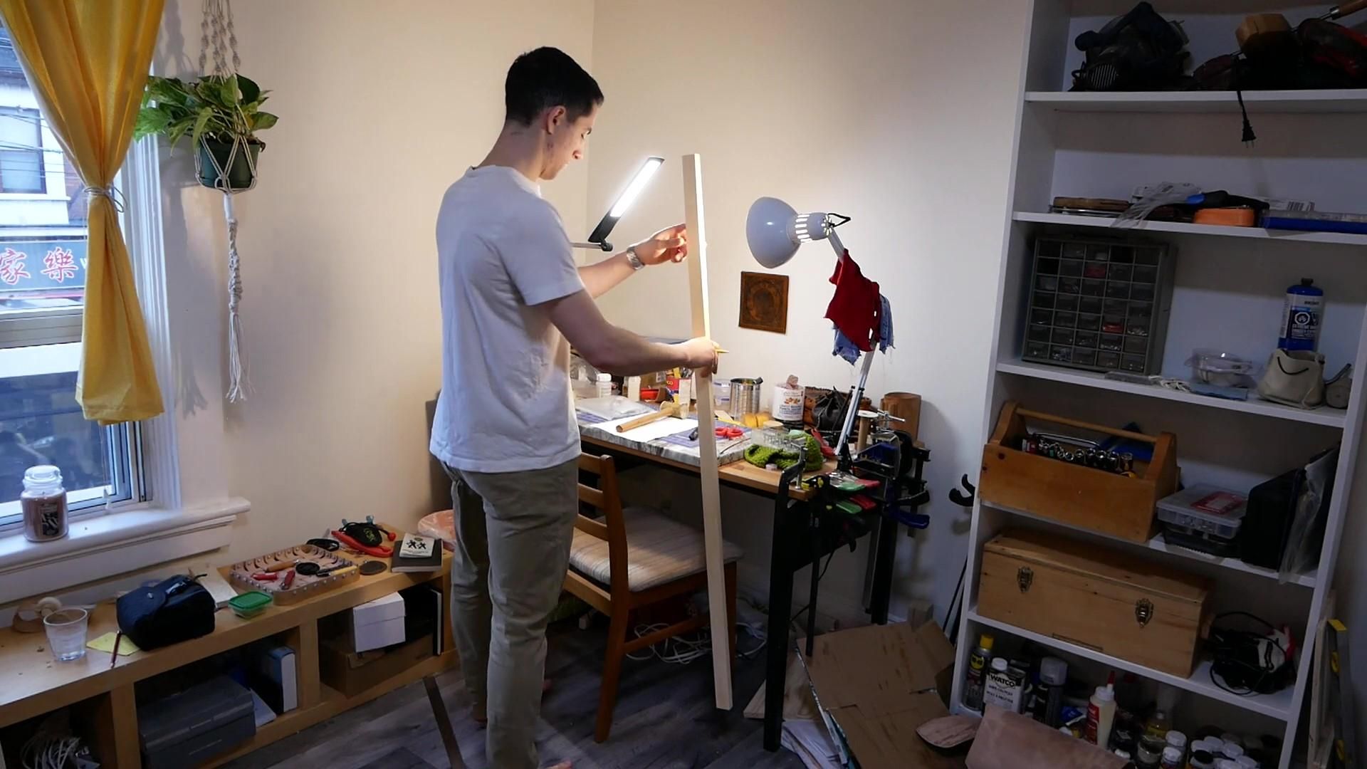 Concrete & Wood Counterweighted Mic Stand : 12 Steps (with Pictures ...