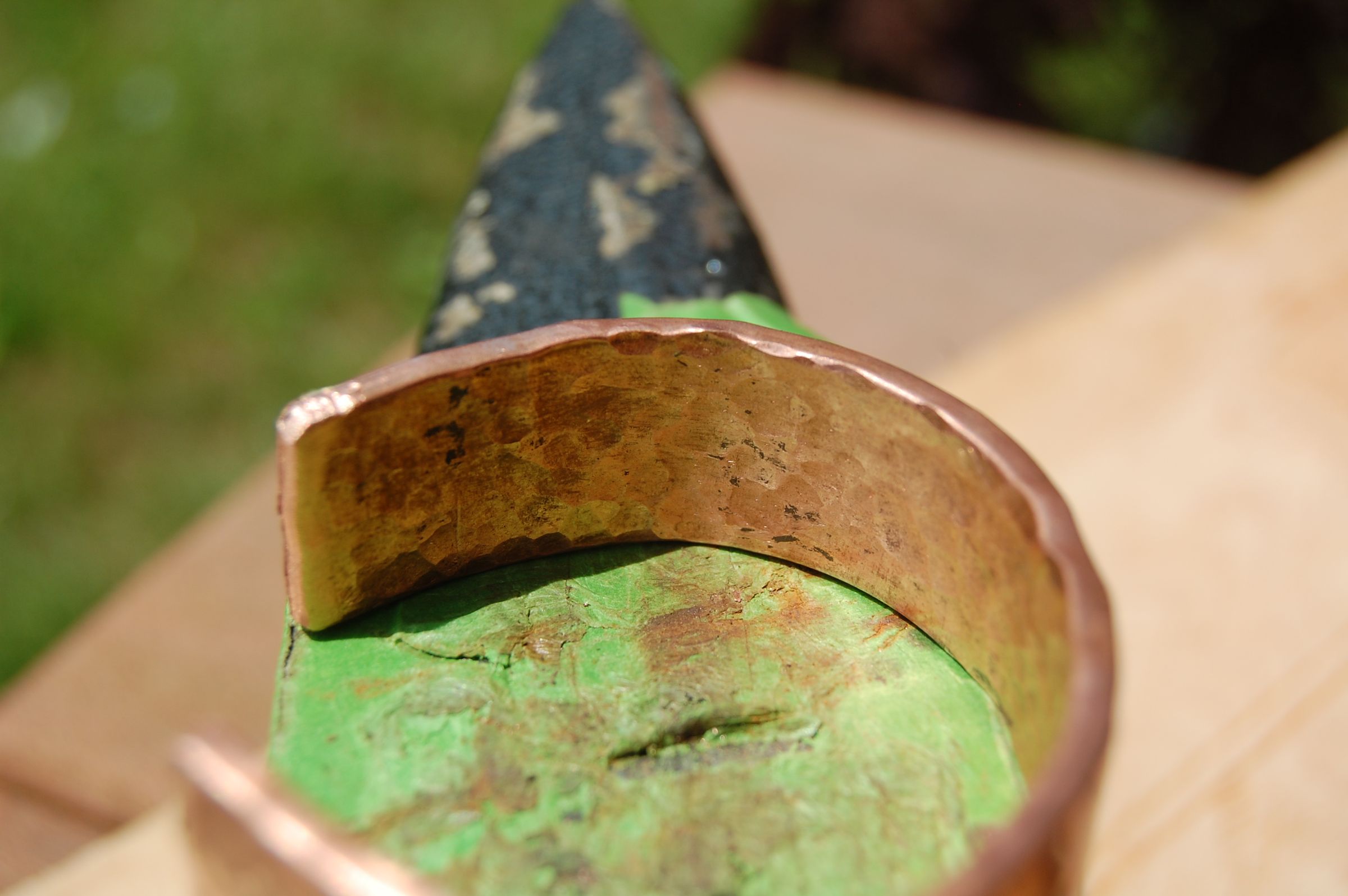 Hammered Copper Bangle : 4 Steps (with Pictures) - Instructables