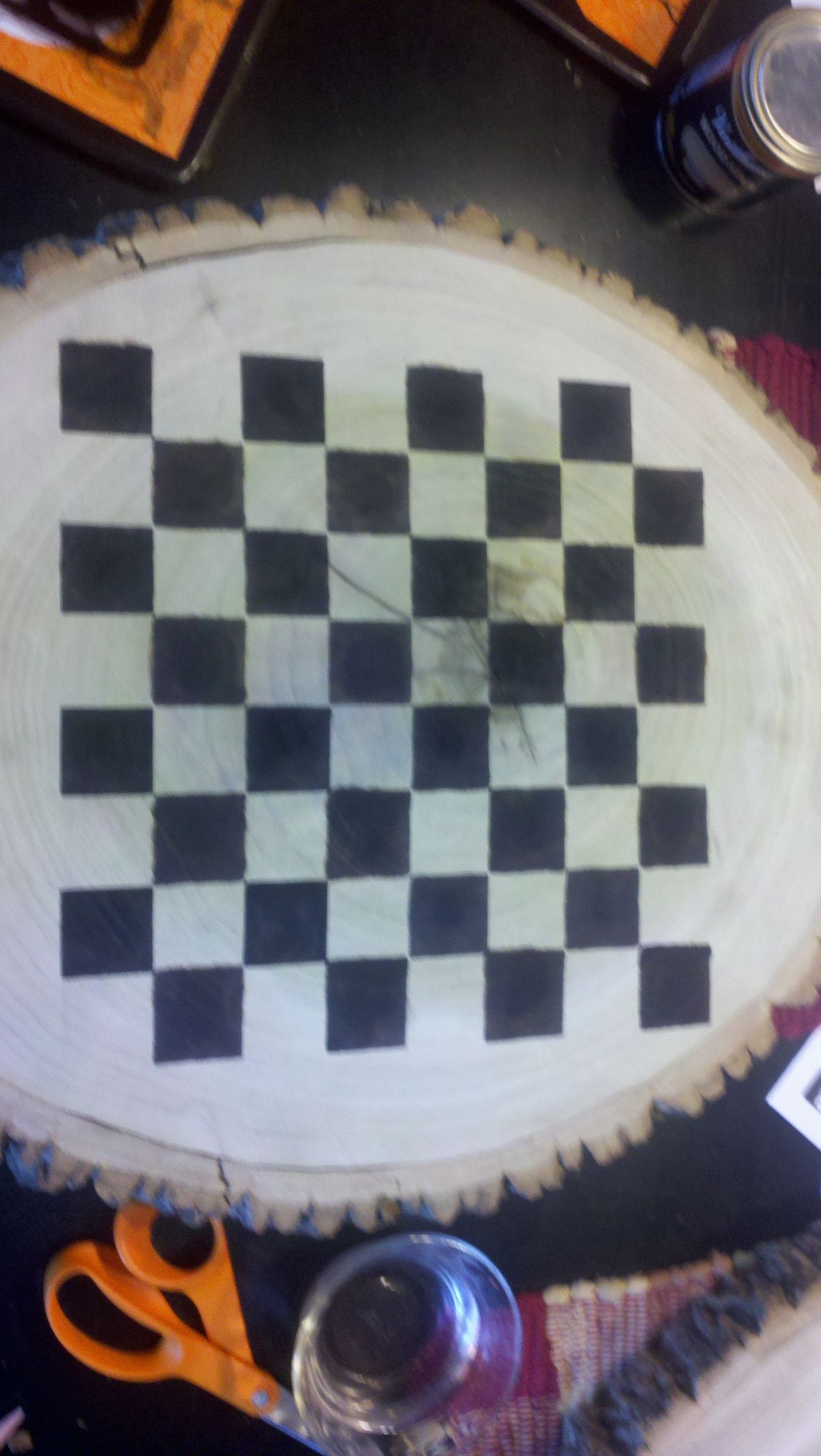 Chess/Checkers Board From Tree Stump (with Pictures) - Instructables