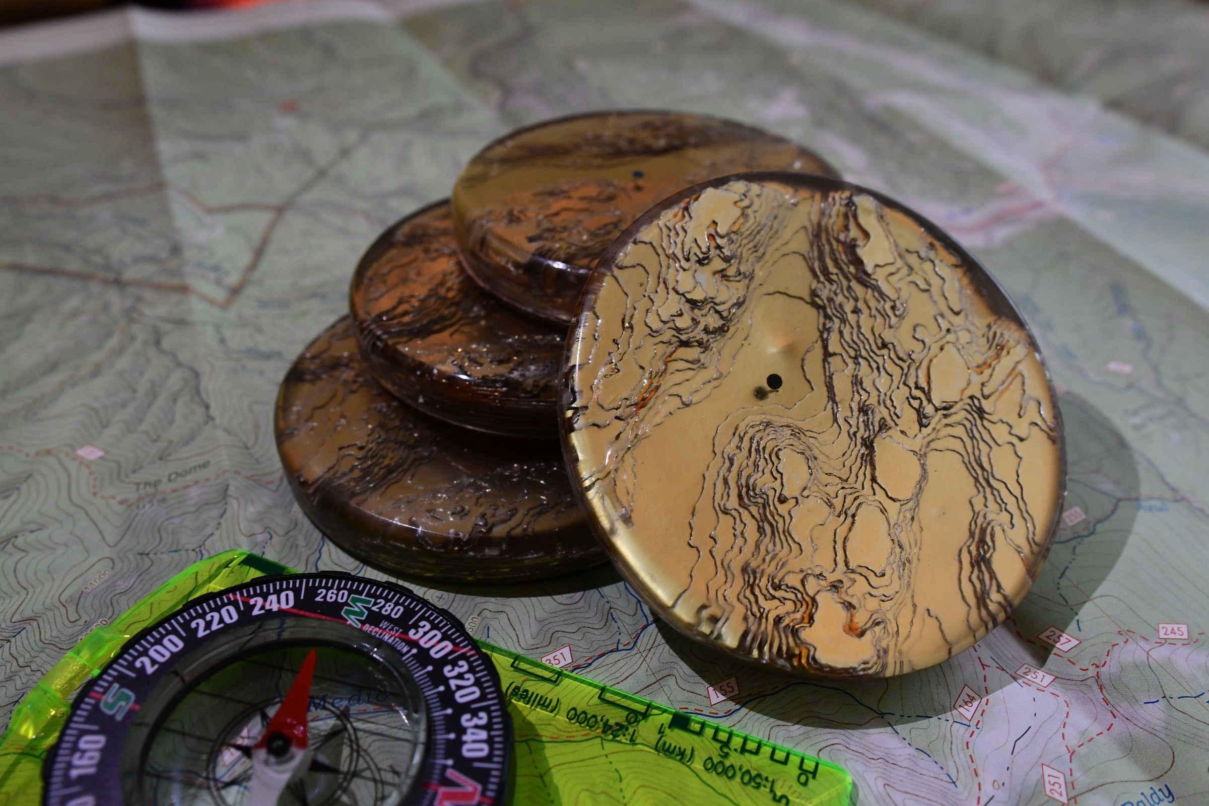 Layered Topographic Coasters : 8 Steps (with Pictures) - Instructables
