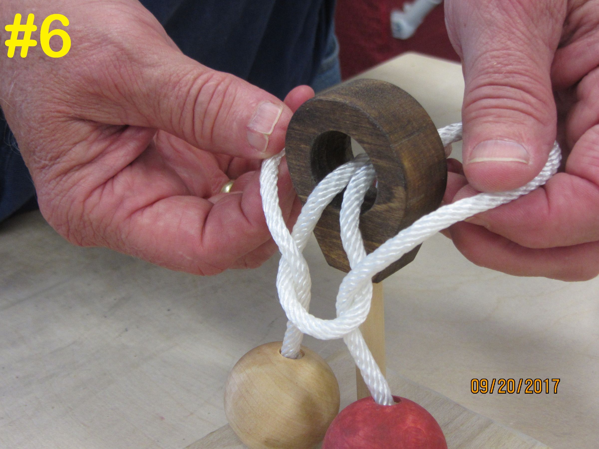 Wood Ball - Metal Ring Rope Puzzle : 16 Steps (with Pictures ...
