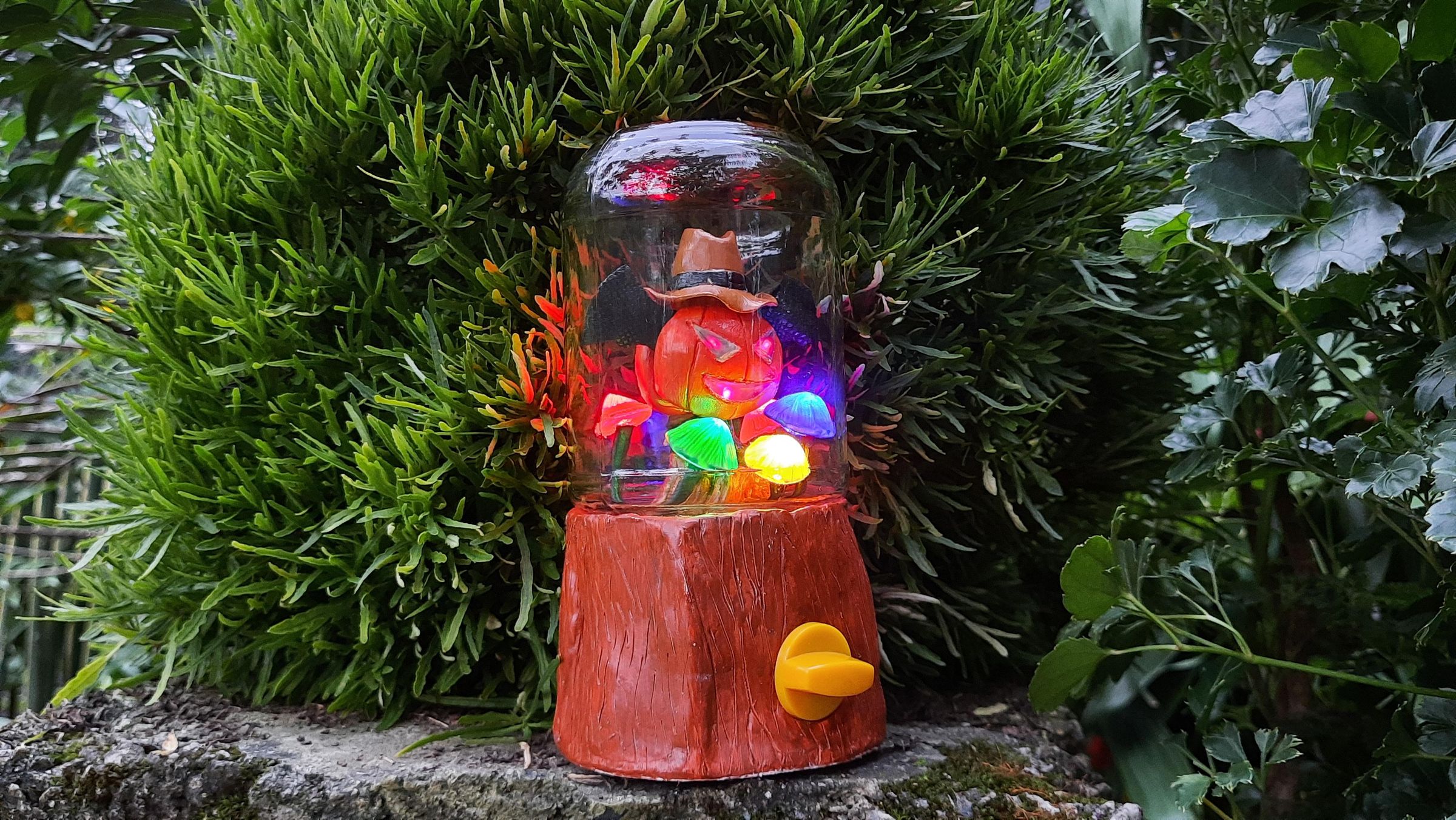 Mystical Pumpkin Night Lamp With Articulated Wings. : 27 Steps (with ...