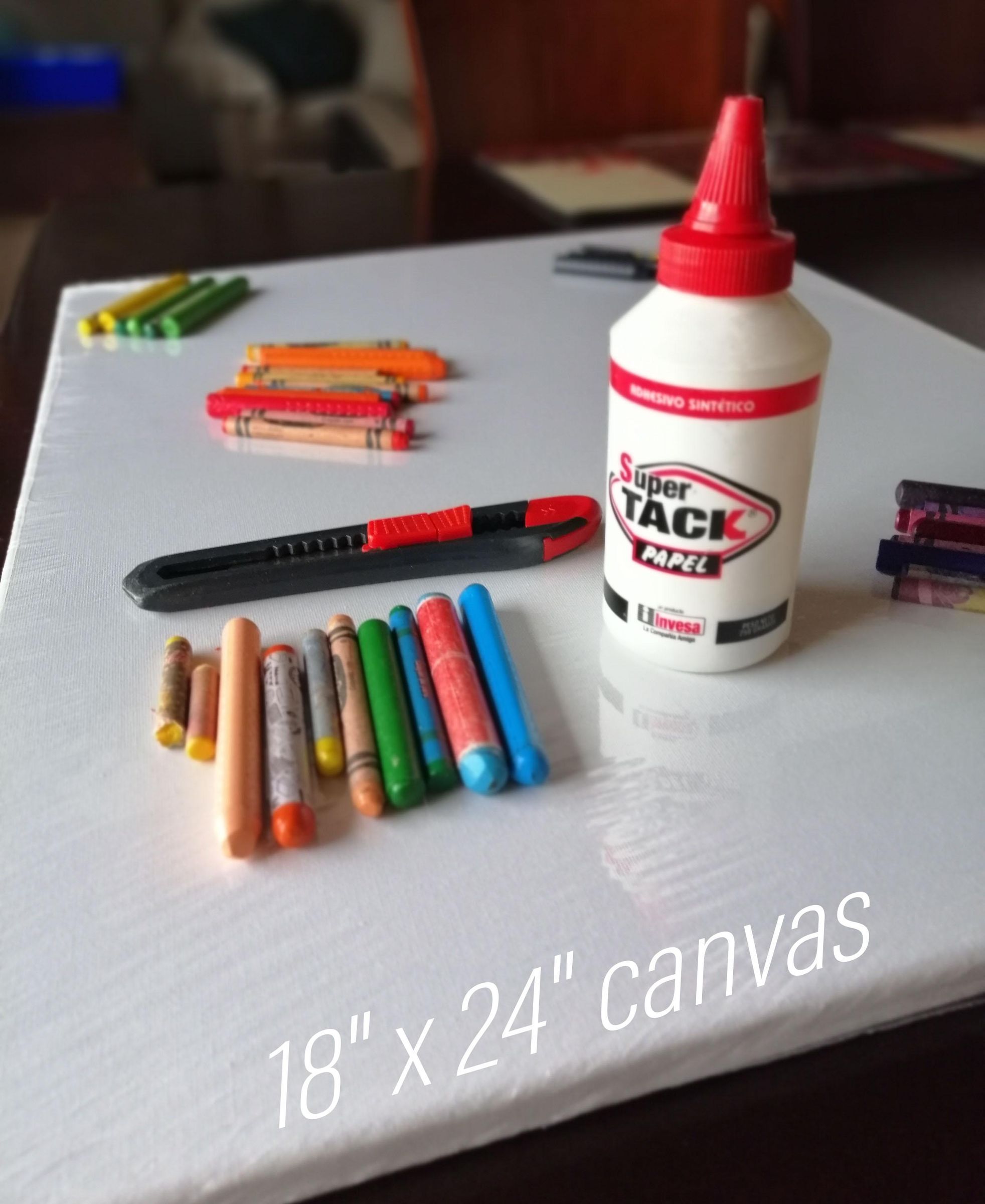 Cubist Face With Crushed Crayon : 8 Steps (with Pictures) - Instructables
