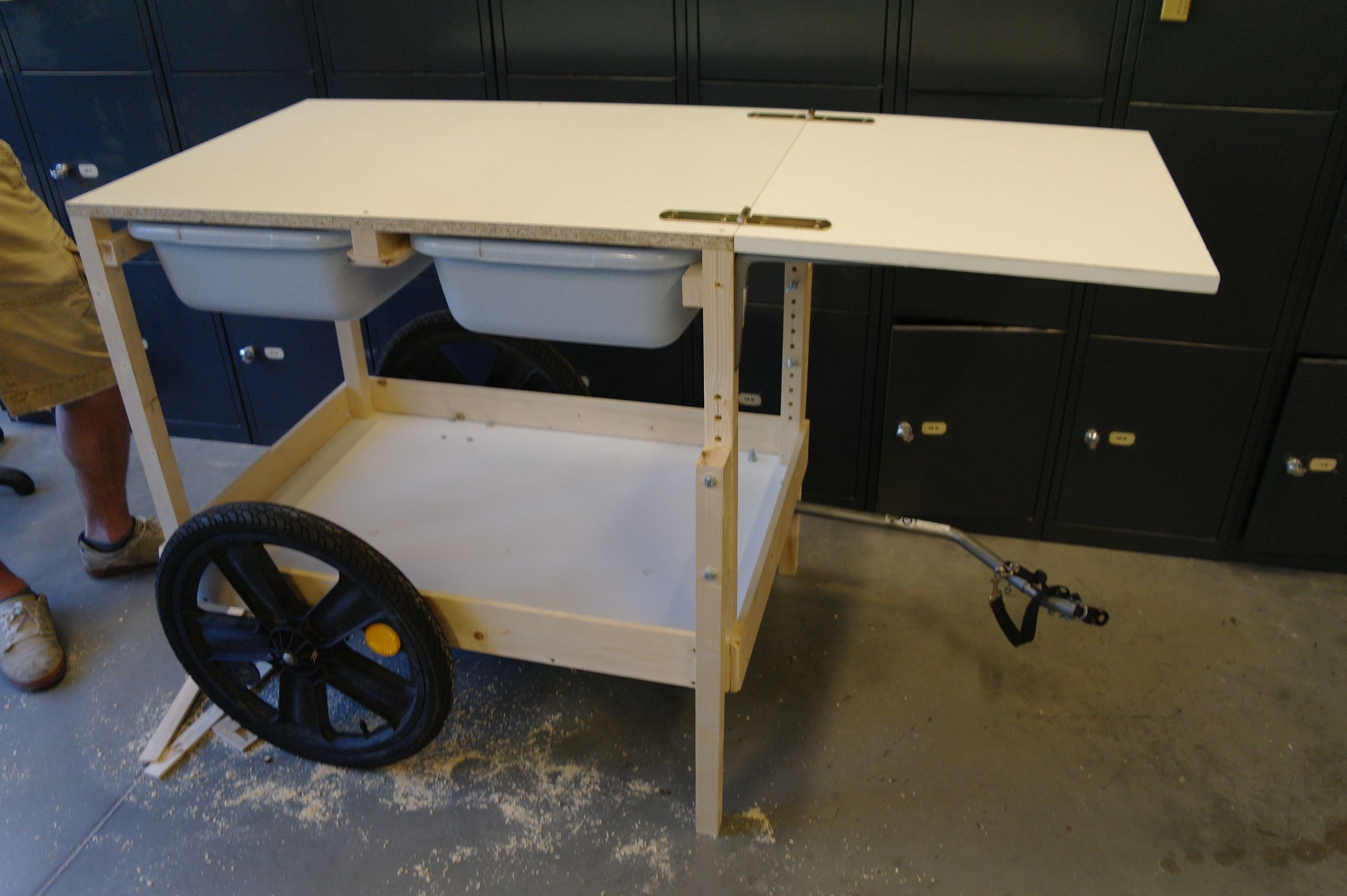 Mobile Kitchen, a Bike Trailer Kitchen on Gas : 10 Steps (with Pictures ...