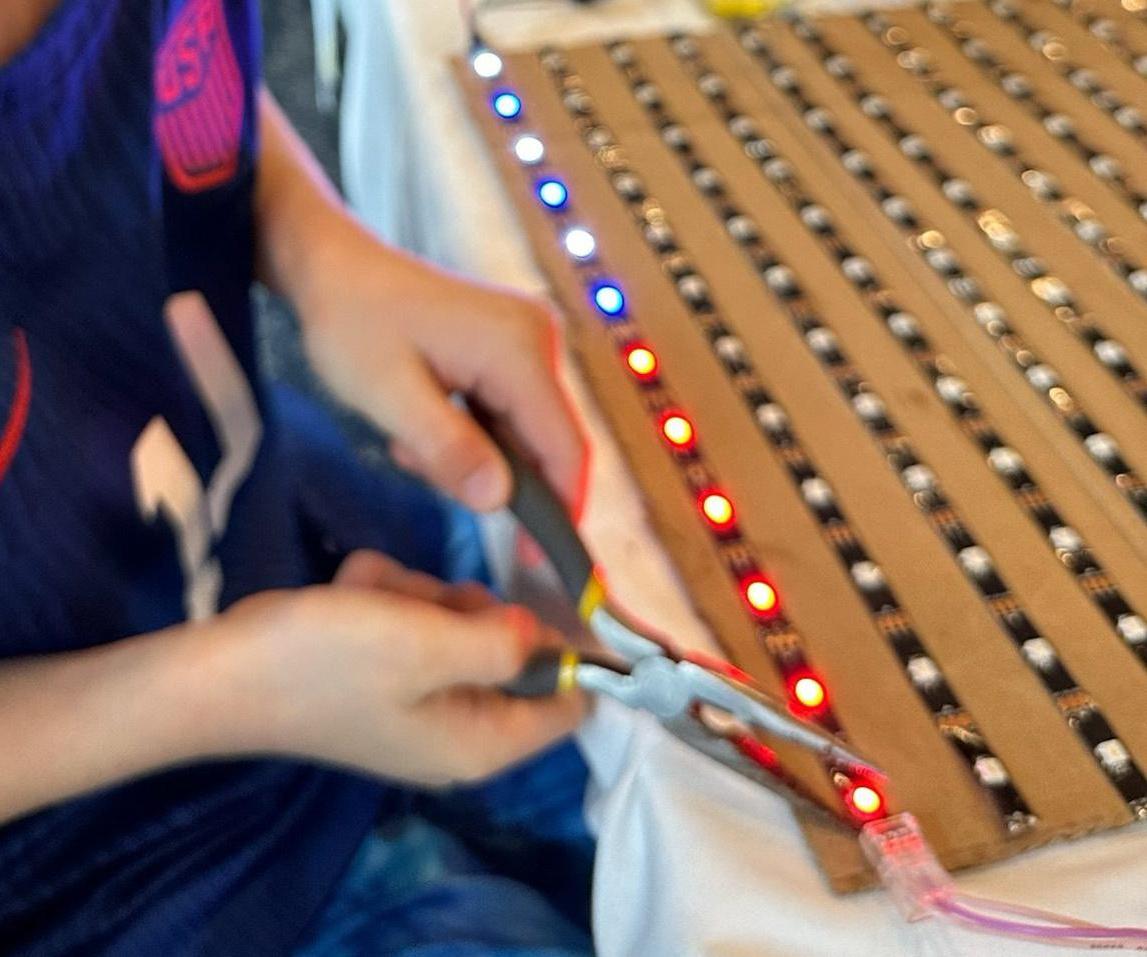 AI Code & Build LED Pixel Panels - on a Budget - for All Ages : 9 Steps ...